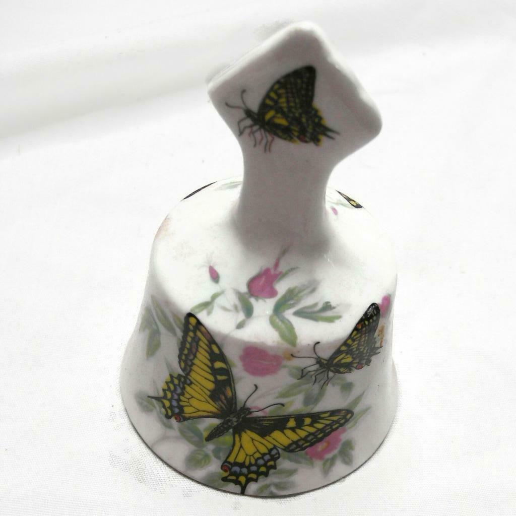 Vintage Jubilee Fine Bone China Bell - Tiger Swallowtail Butterfly ...