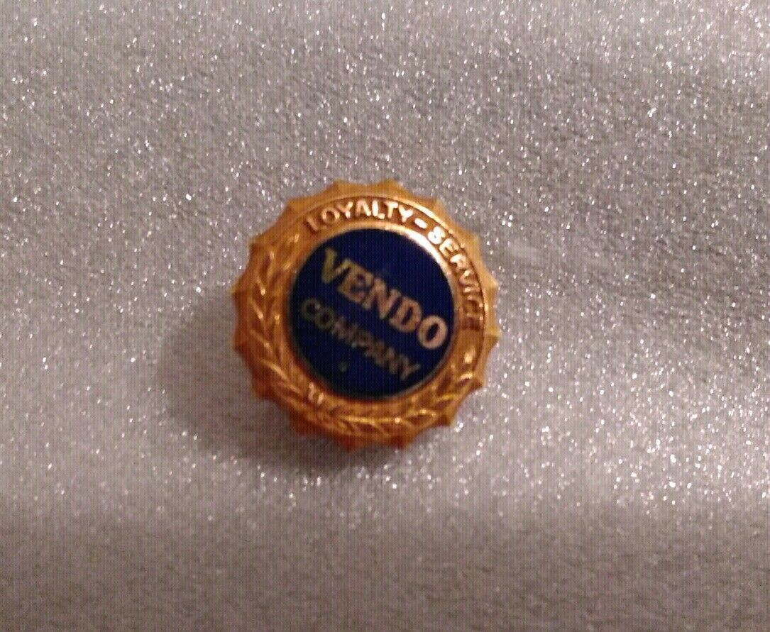 VINTAGE SOLID 10K Royal Blue Vendo Company LOYALTY SERVICE Collectors ...