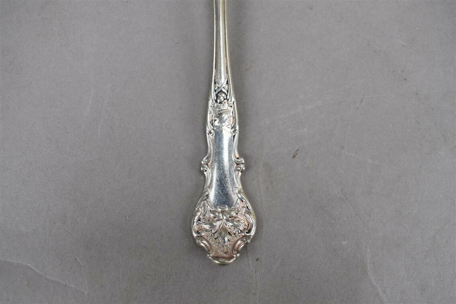 1847 Rogers Bros XS Triple Tea Spoons Charter Oak Patterns Leaves ...