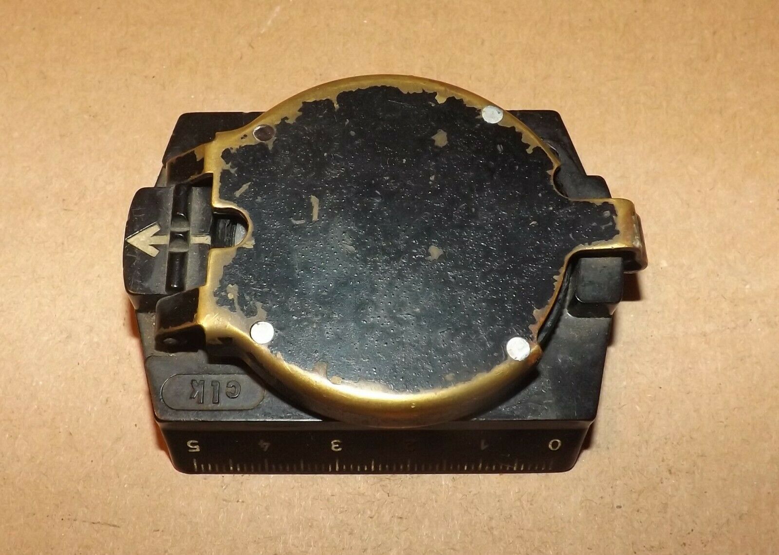 WW2 GERMAN ARMY COMPASS Clk Code From Eastern Front | #15250820