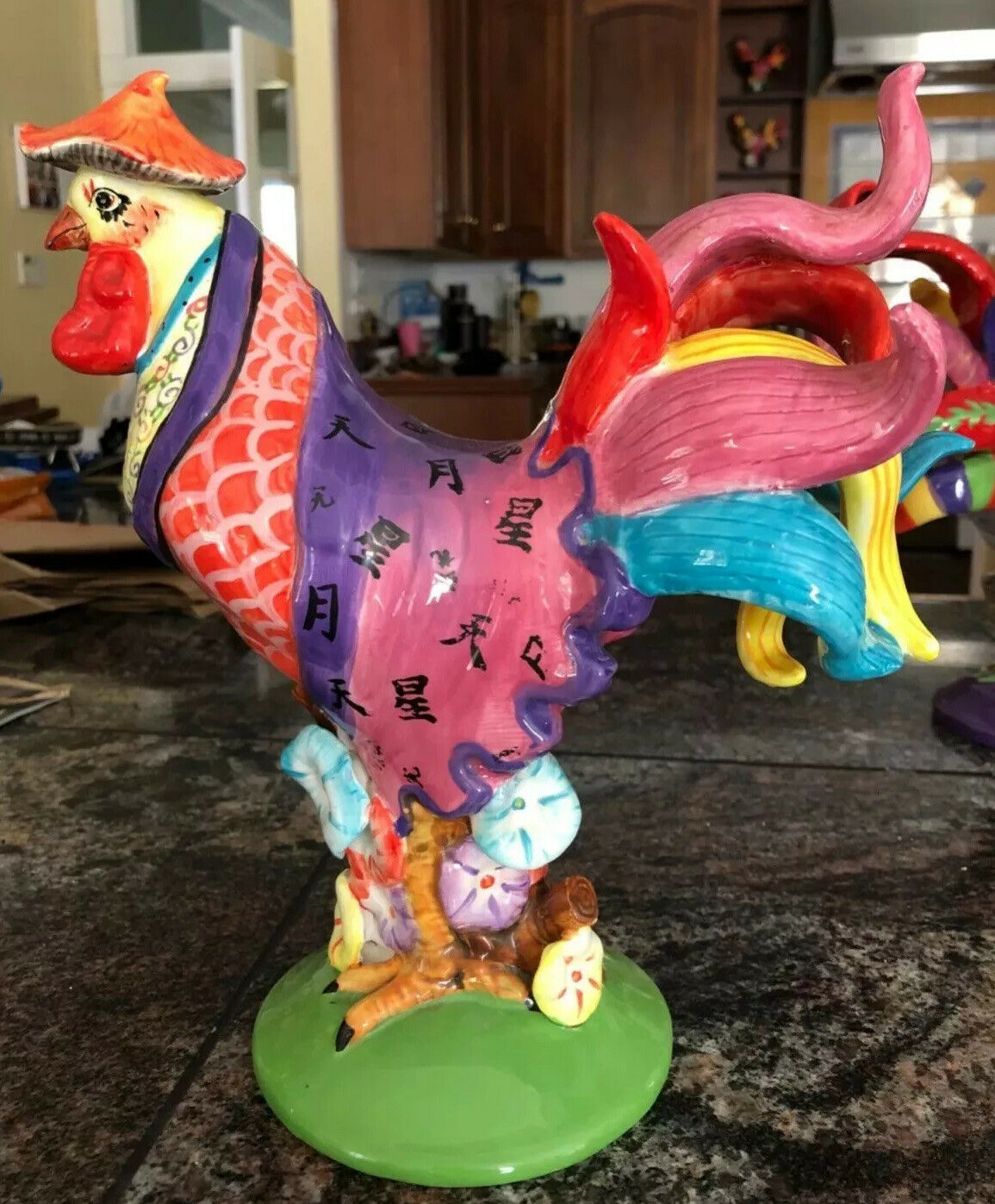 Sharon Neuhaus Westland Poultry In Motion Decorative Porcelain Rooster ...