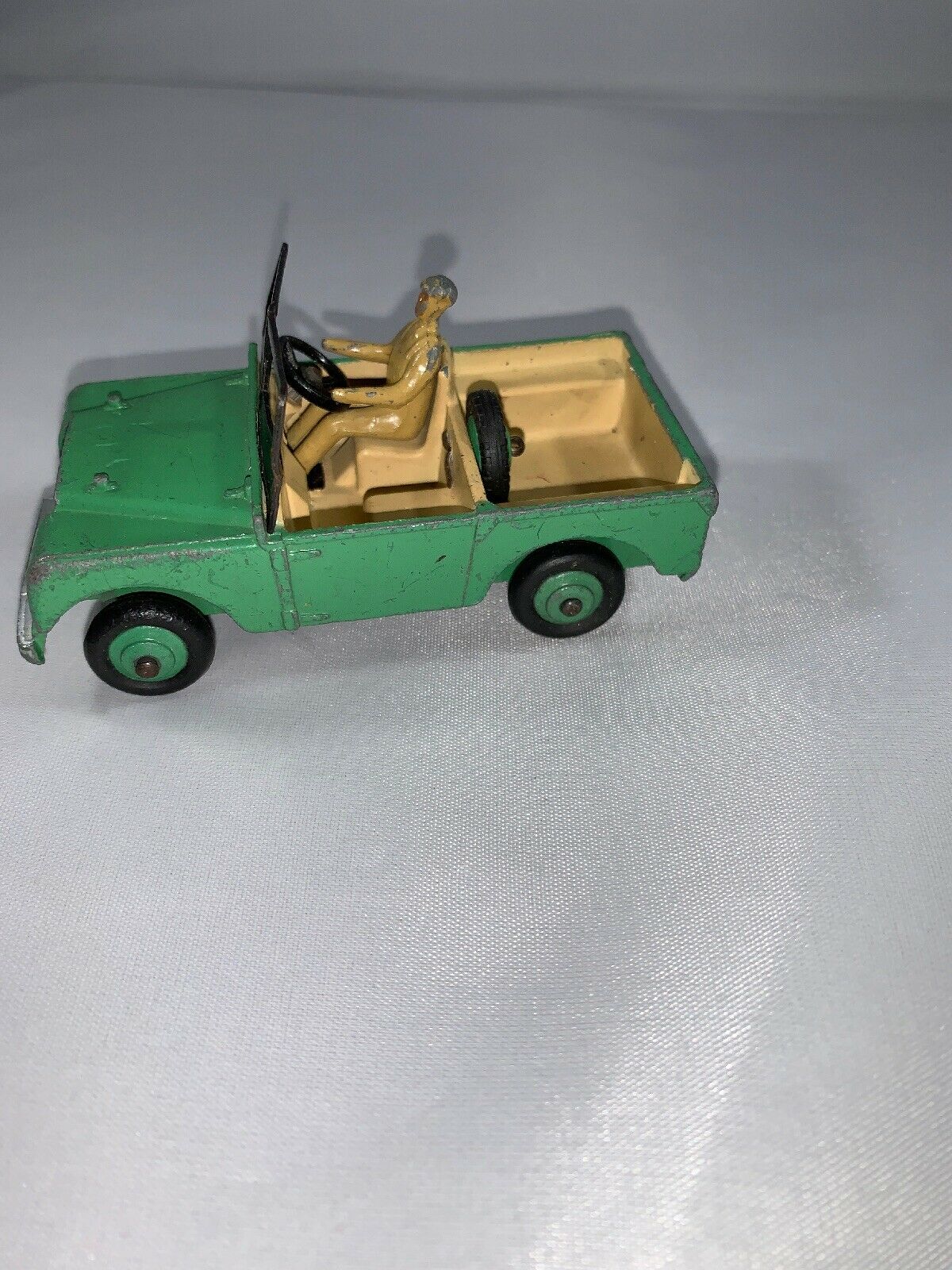 Vintage Dinky Toys Land Rover Diecast Model Car Jeep With Driver Made ...