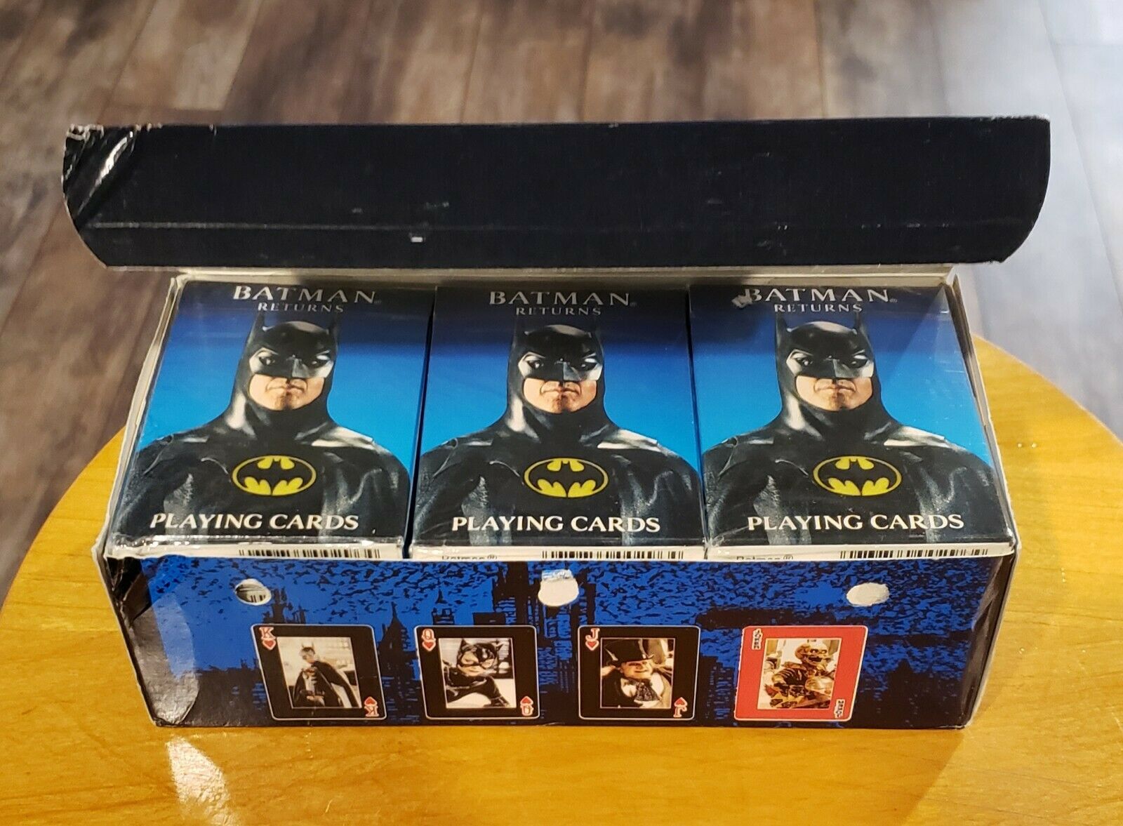 1992 Batman Returns Movie Playing Cards Full Box Of 12 Decks Very Rare ...