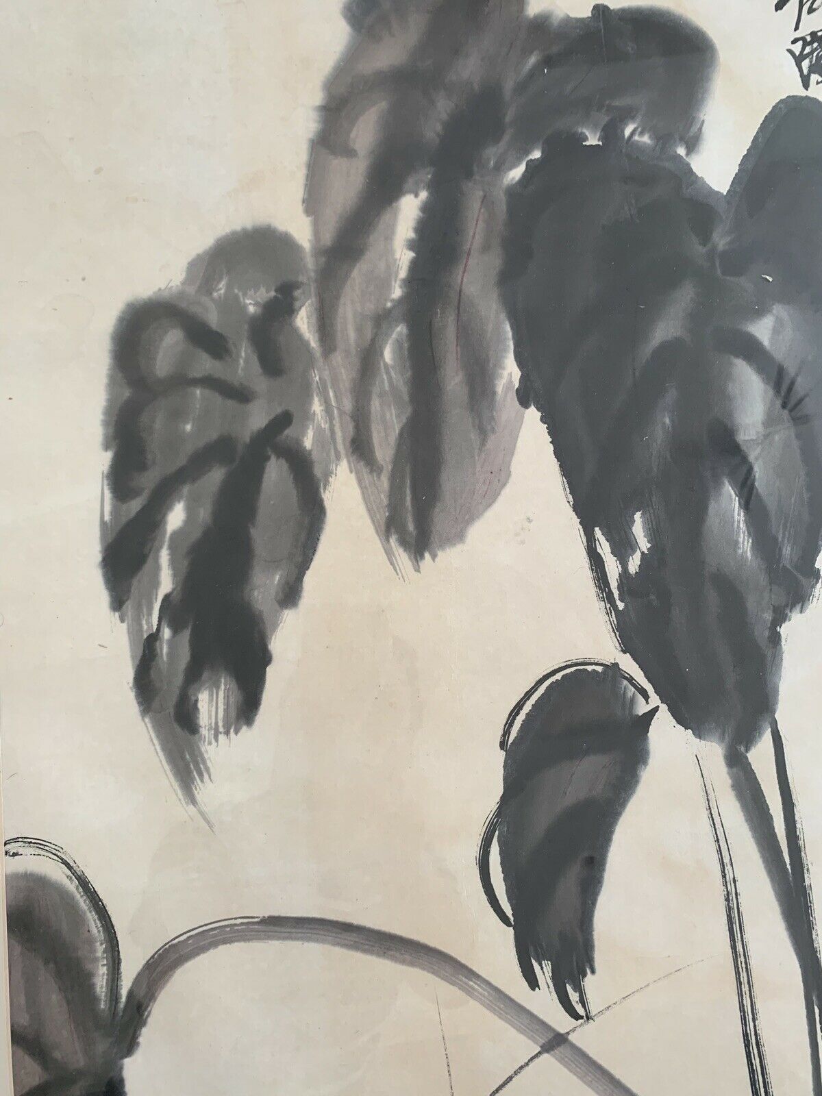 Chinese 100 Hand Painted Scroll Painting By - Qi Bai Shi. It Has Been ...
