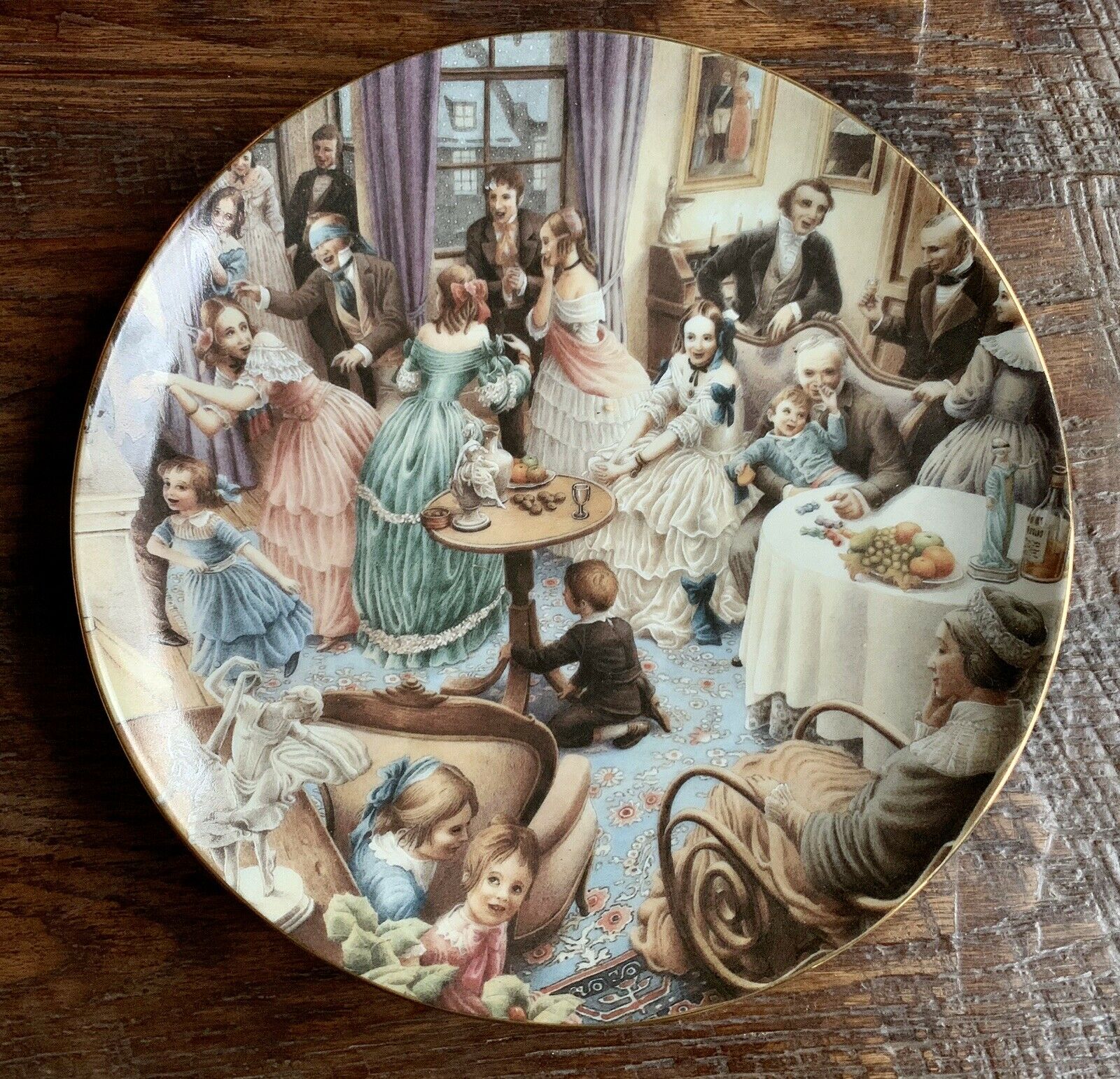 A Christmas Carol THE SPIRIT OF CHRISTMAS PRESENT 9. 5 " Plate Dept 56 ...