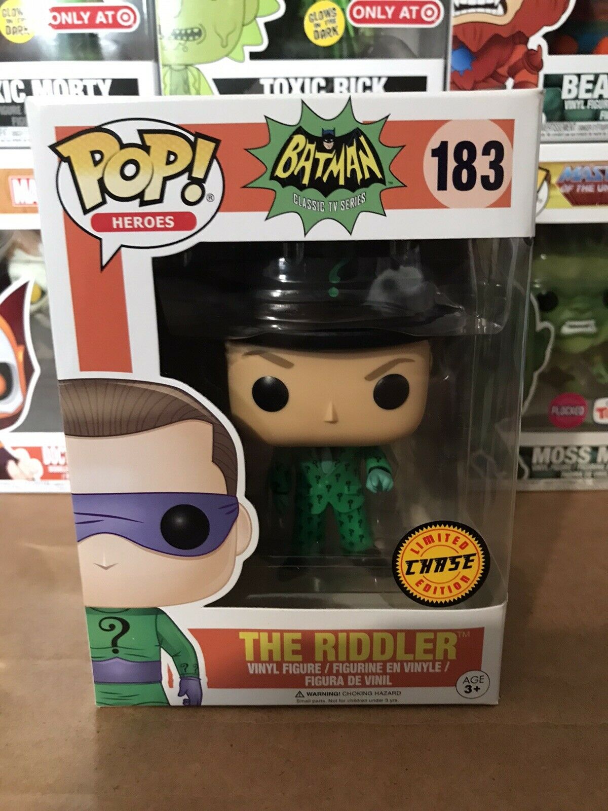 Funko Pop The Riddler Chase Heroes Batman Classic TV Series 183 | #15061662