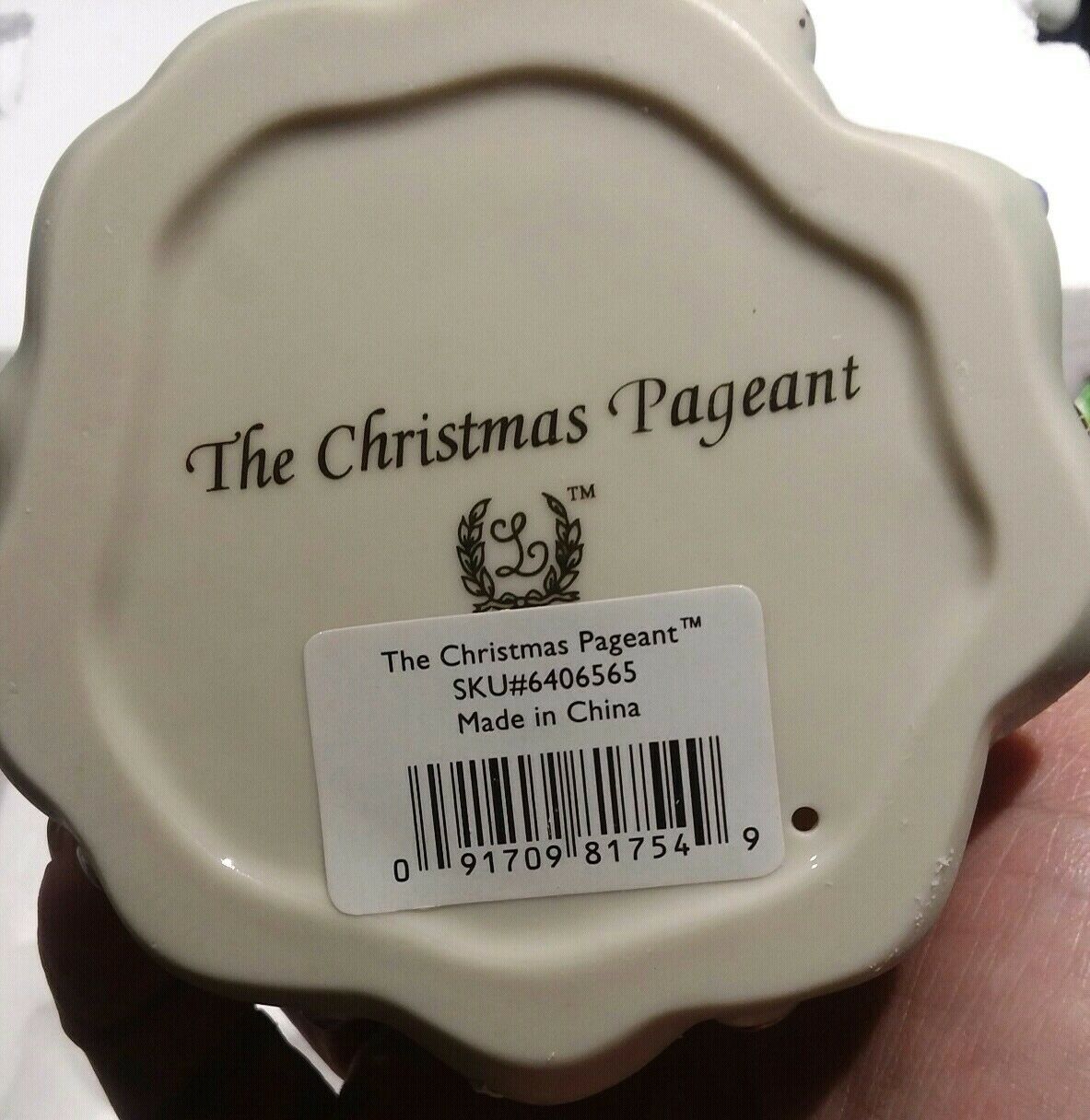 The Christmas Pageant Peanuts Nativity Lenox 7 Piece Porcelain Bisque ...