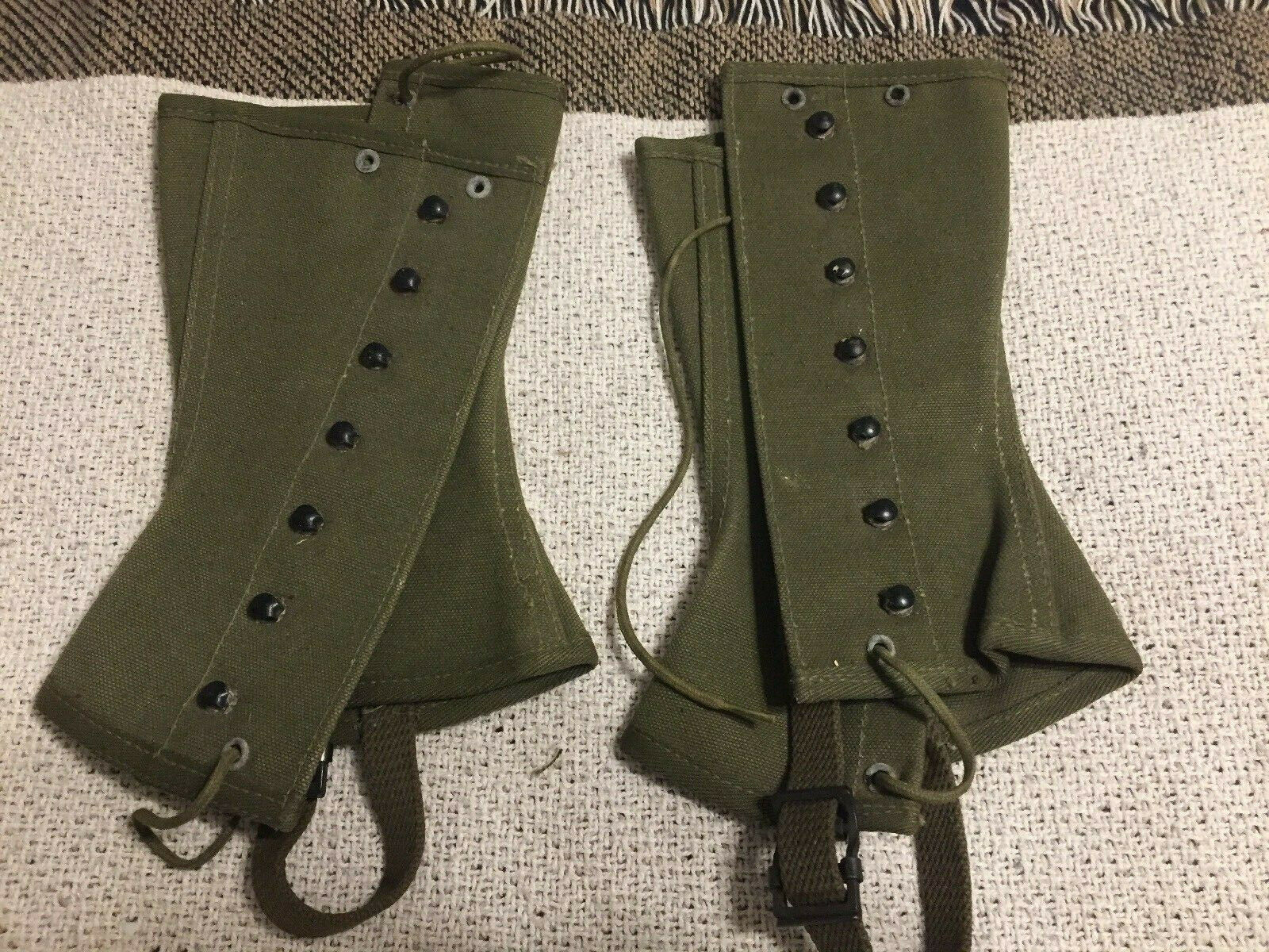 Almost US ARMY WWII M1938 Leggings Boot Covers Size 2R Dated 1944 ...