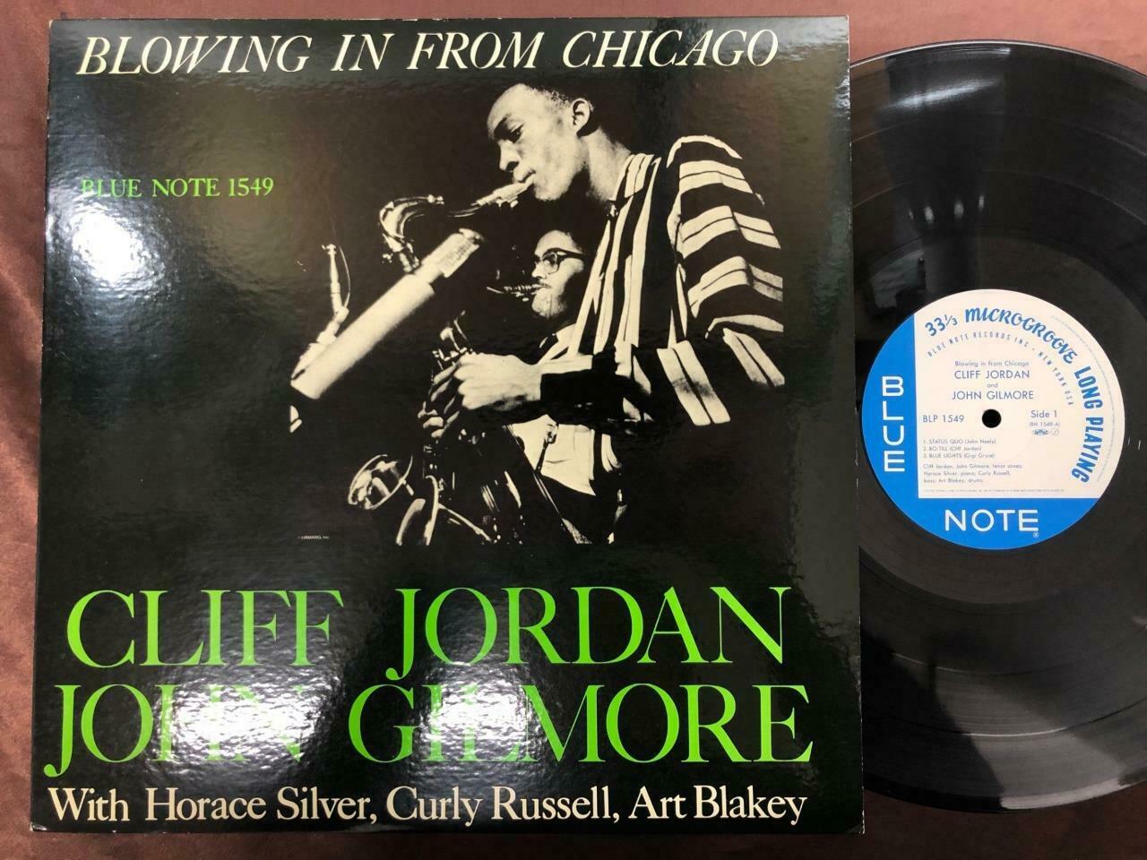 CLIFF JORDAN BLOWING IN FROM CHICAGO BLUE NOTE BLP 1549 MONO JAPAN ...