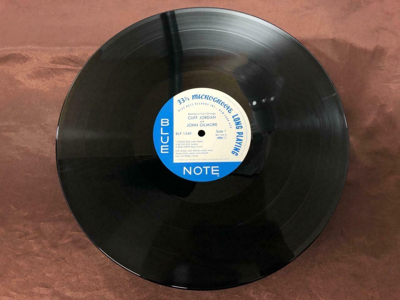 CLIFF JORDAN BLOWING IN FROM CHICAGO BLUE NOTE BLP 1549 MONO JAPAN ...