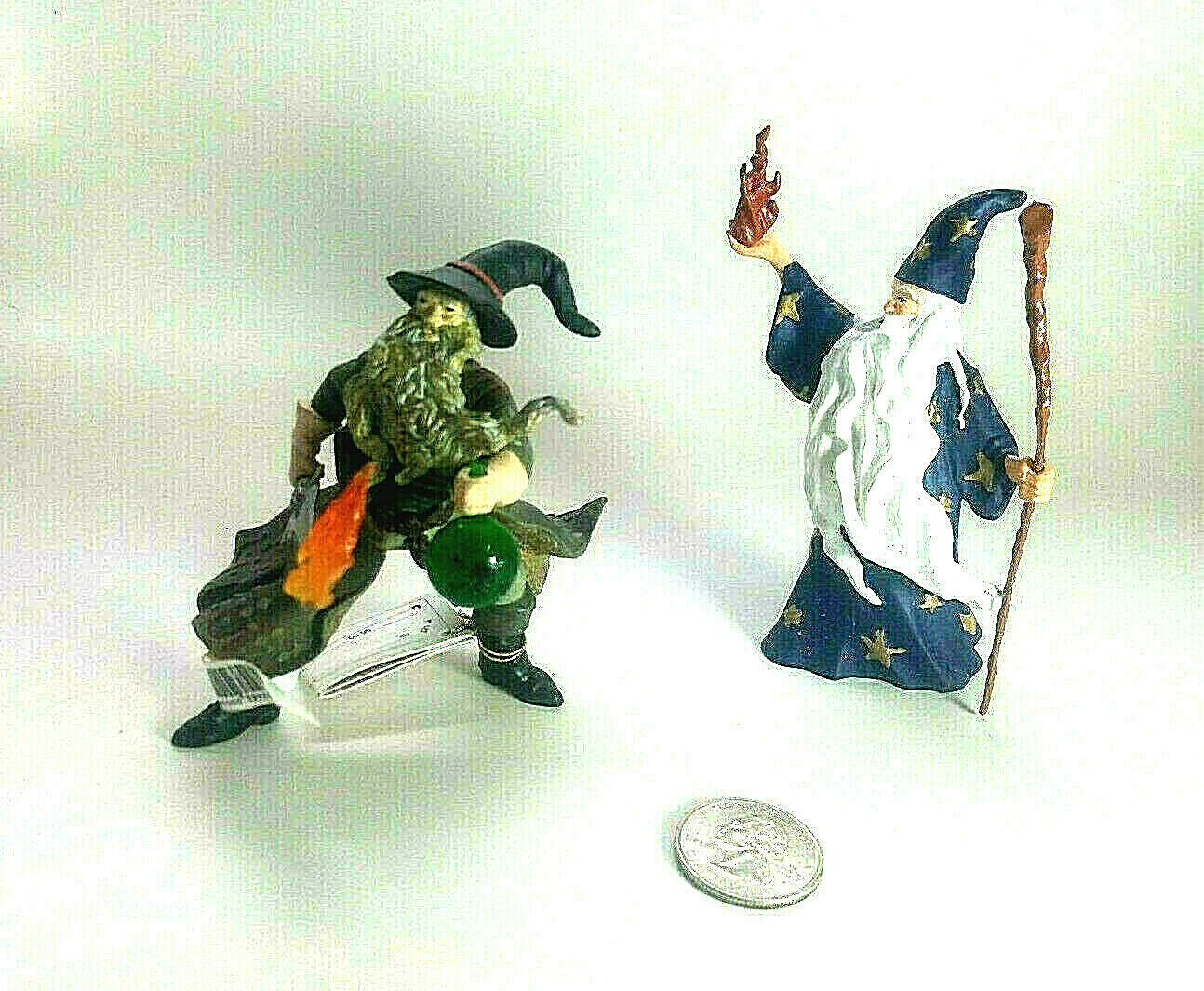 PAPO Medieval Knights Wizards Magical Fantasy Sorcerer Figures | #14902555