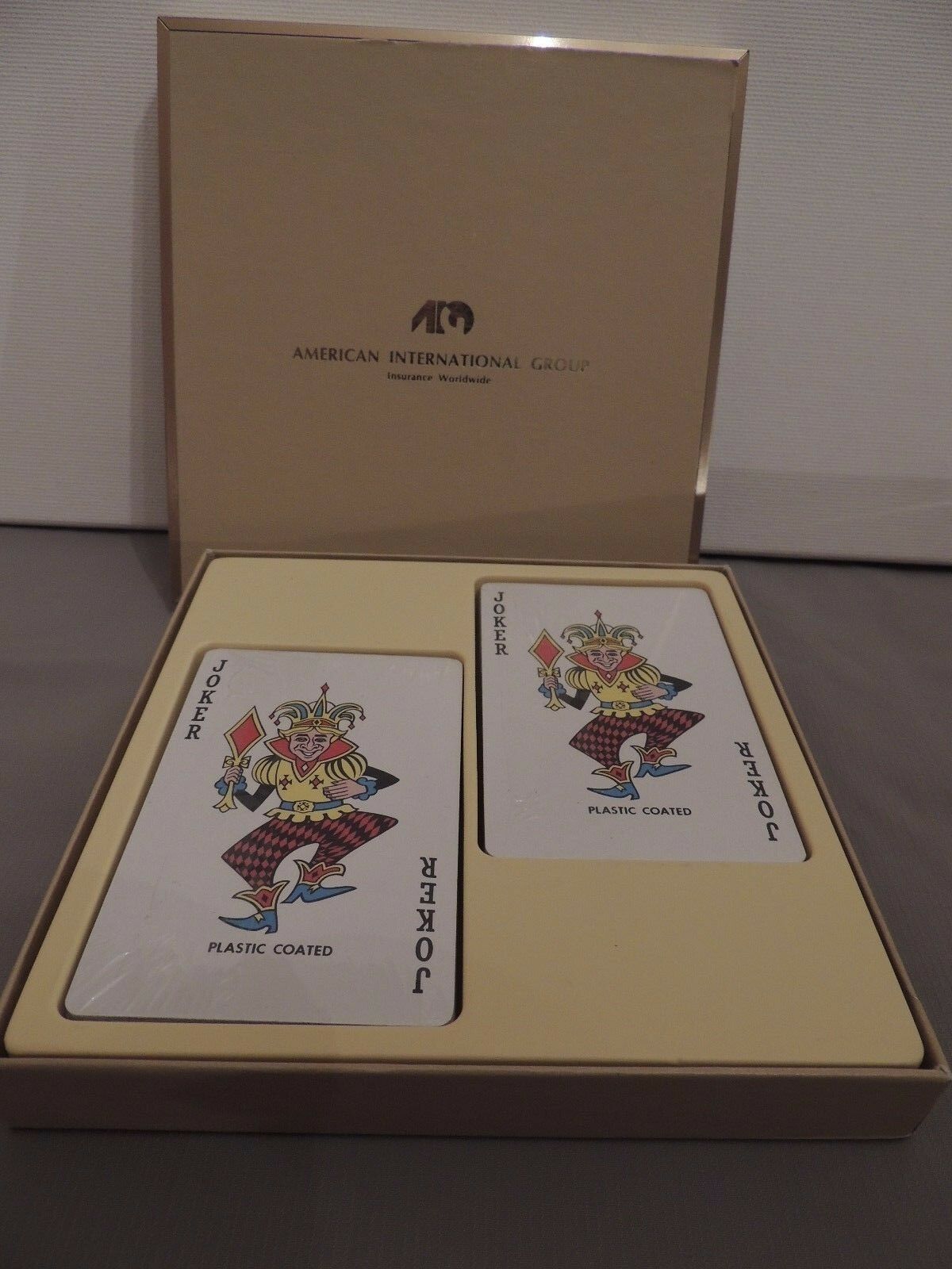 American International Group Playing Cards 2 Decks In Case | #15131118