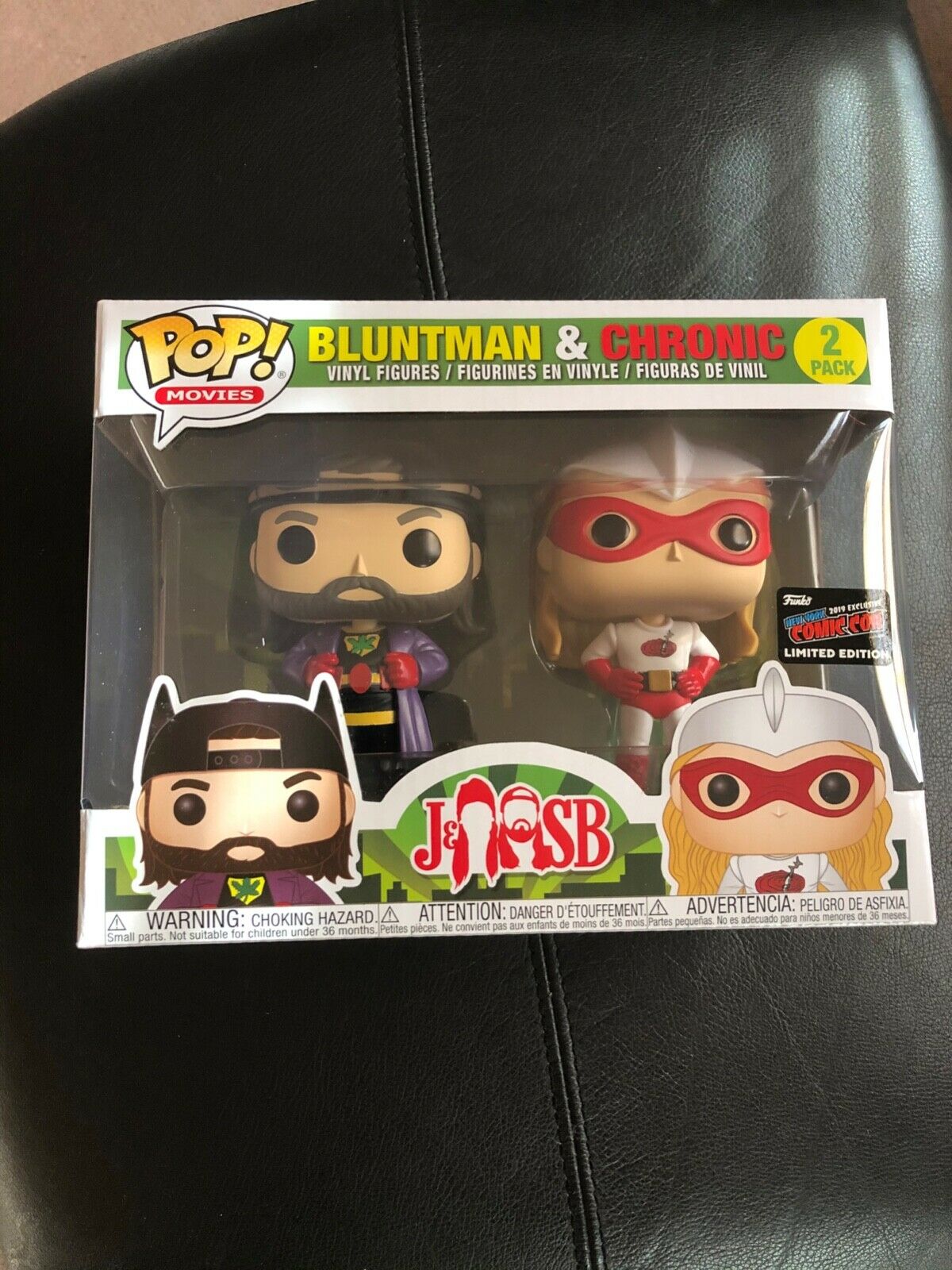 Funko Pop BLUNTMAN AND CHRONIC 2 Pack 2019 NYCC Exclusive Limited ...