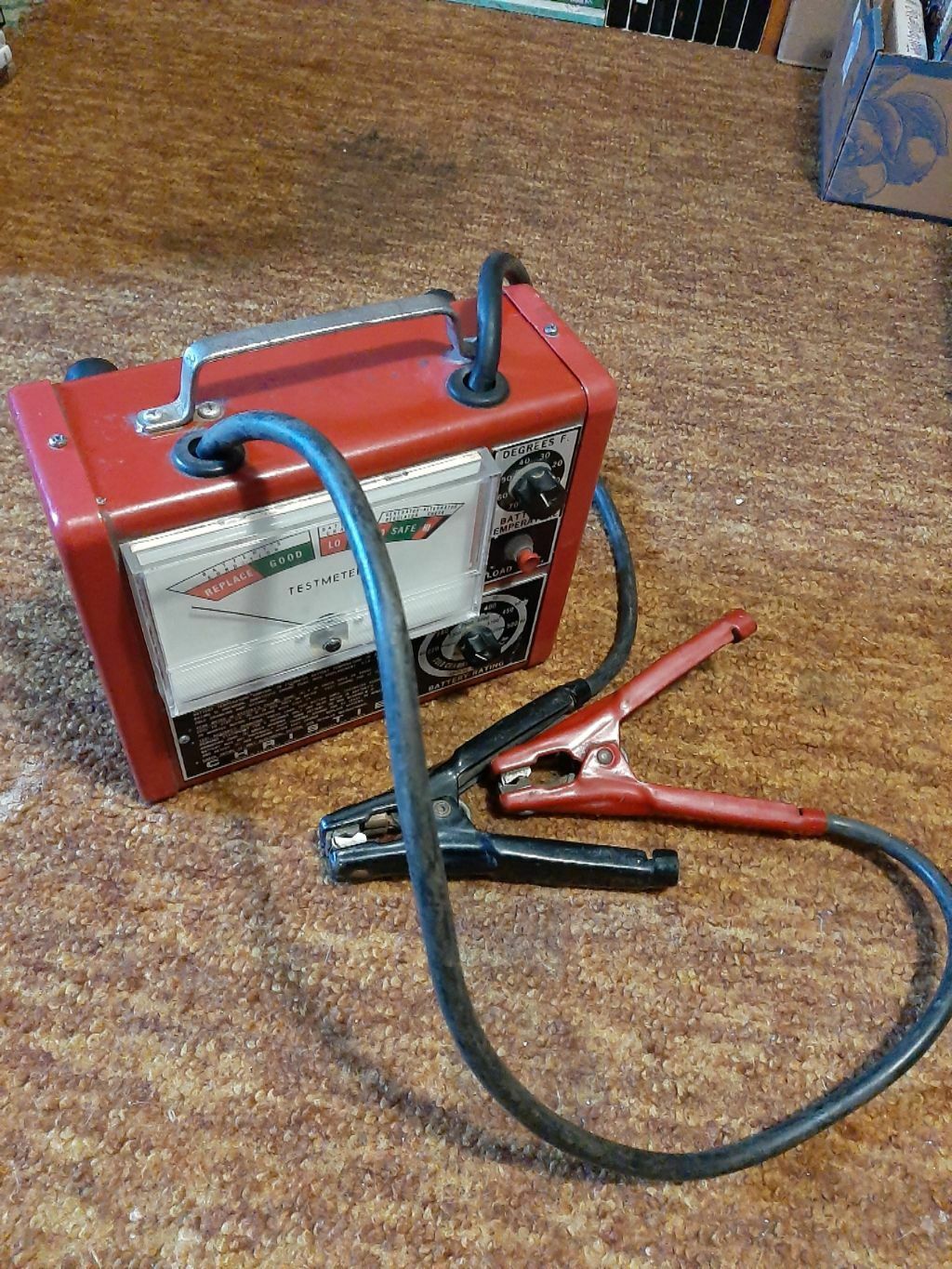 Vintage Christie 12 Volt Battery Load Tester | #14908415