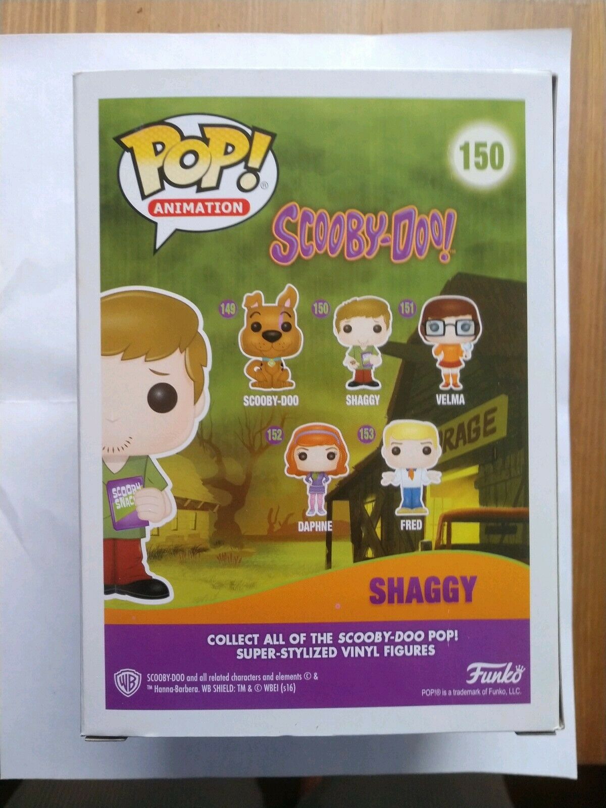 Funko POP Shaggy 150 Scooby - Doo Animation. | #14951374