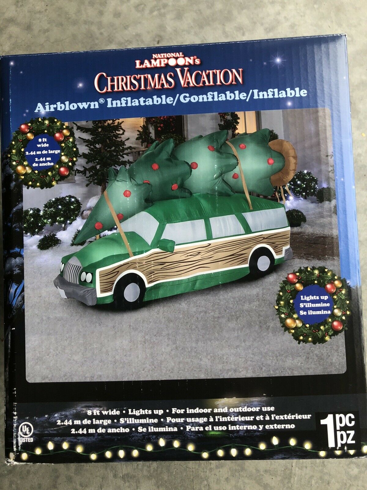 National Lampoon Christmas Vacation Station Wagon Airblown Inflatable ...