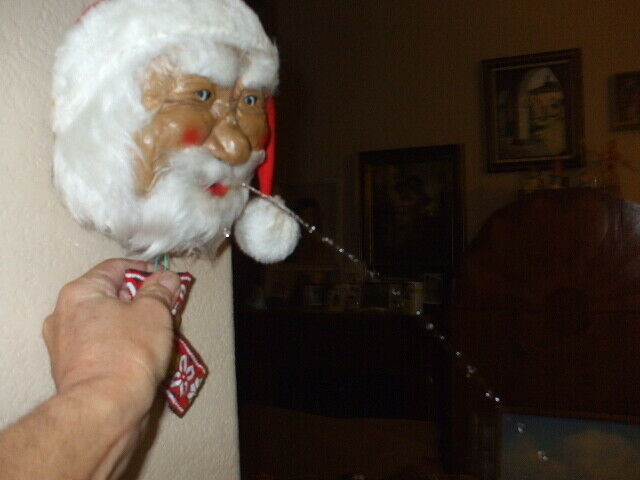 Laffun Head Peter Figuren Santa Claus EXTREMELY RARE Sings Jingle Bells ...