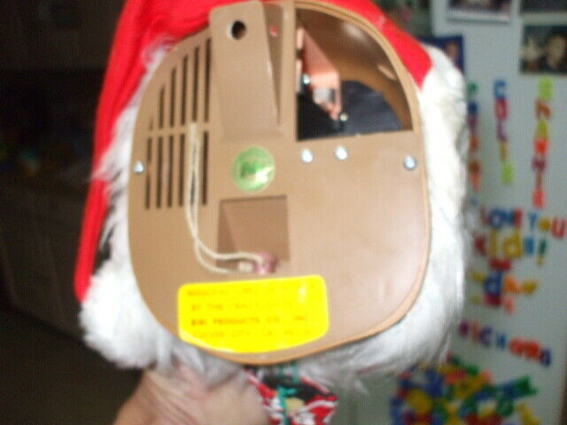 Laffun Head Peter Figuren Santa Claus EXTREMELY RARE Sings Jingle Bells ...