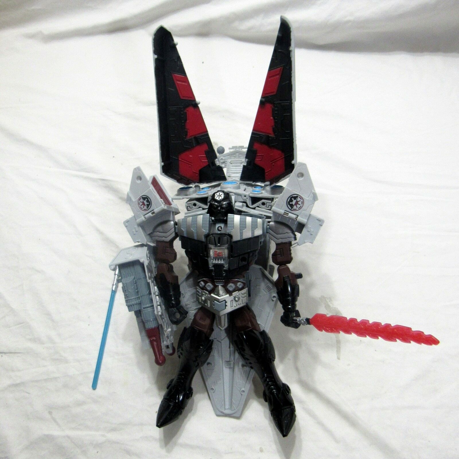 Transformers Star Wars 4 In 1 Darth Vader To Star Destroyer Lights ...