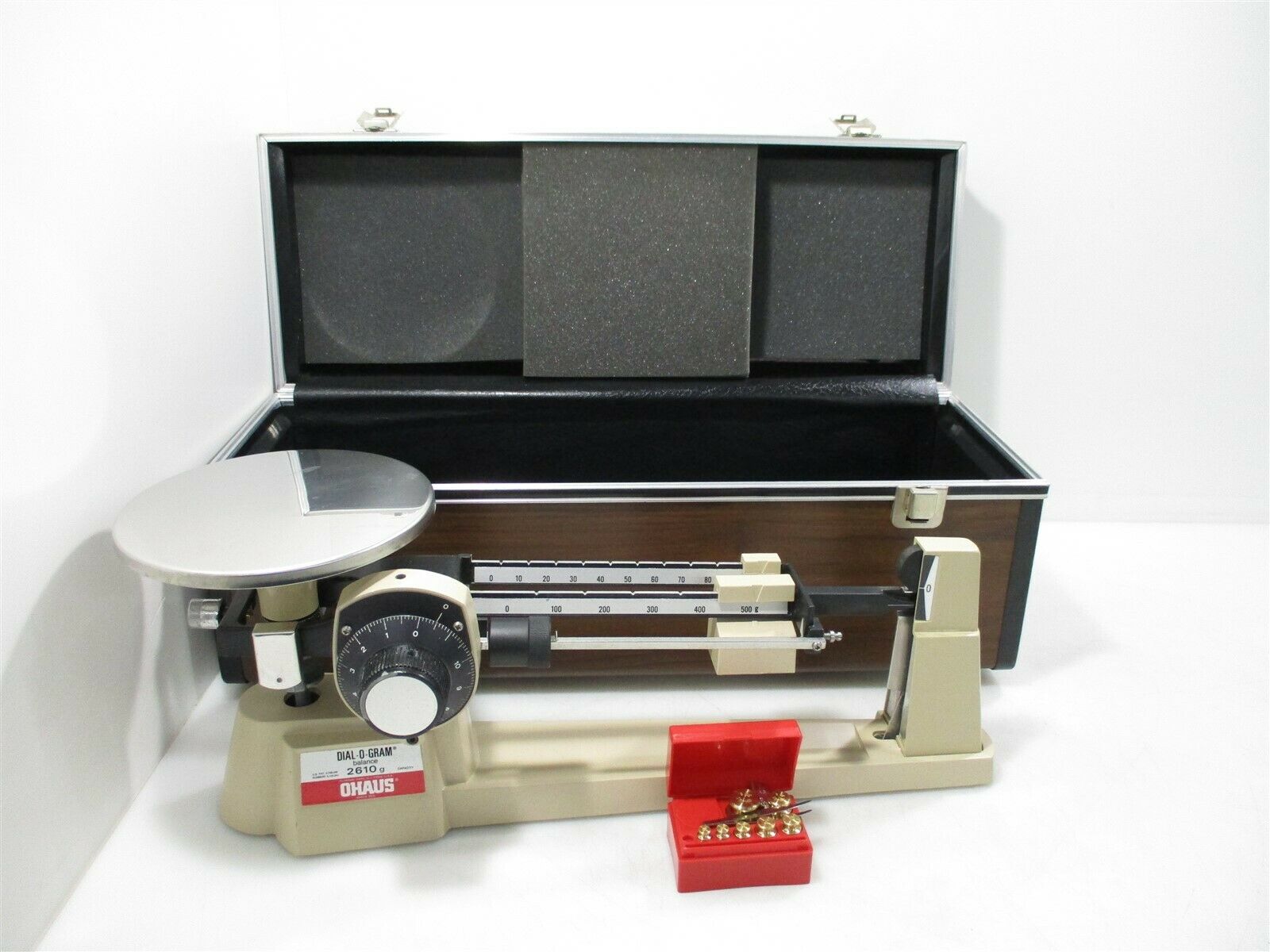 Vintage Ohaus Dial - O - Gram Balance Scale 26106 Triple Beam | #14784893