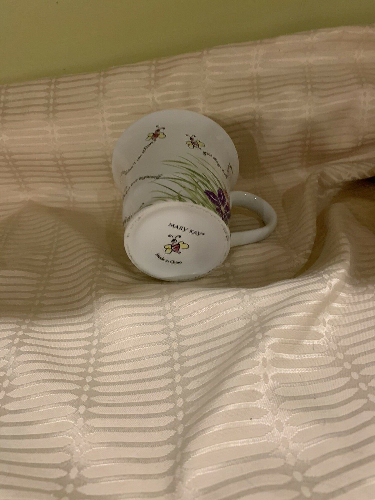 Mary Kay Bumble Bee BEELIEVE You Can Succeed Coffee Tea Mug Cup China ...
