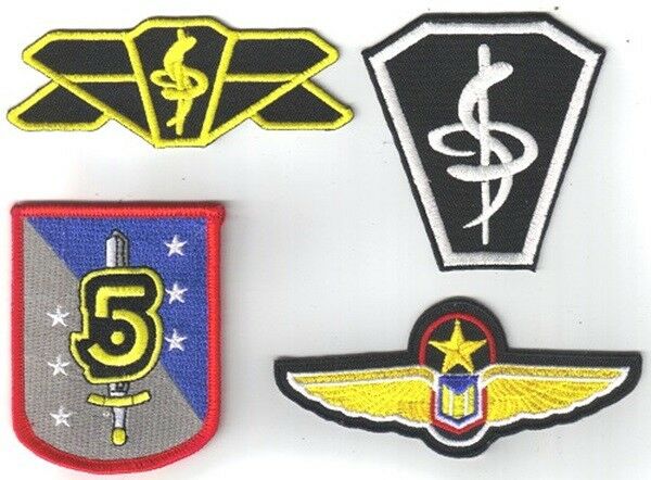 Babylon 5 TV Series Medical Uniform Embroidered Patch Set Of 4 | #14817690