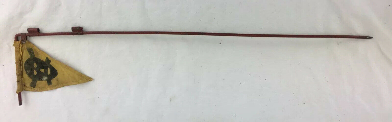 WW2 German Mine And Gas Warning Flag WWII B - 49 | #14907043