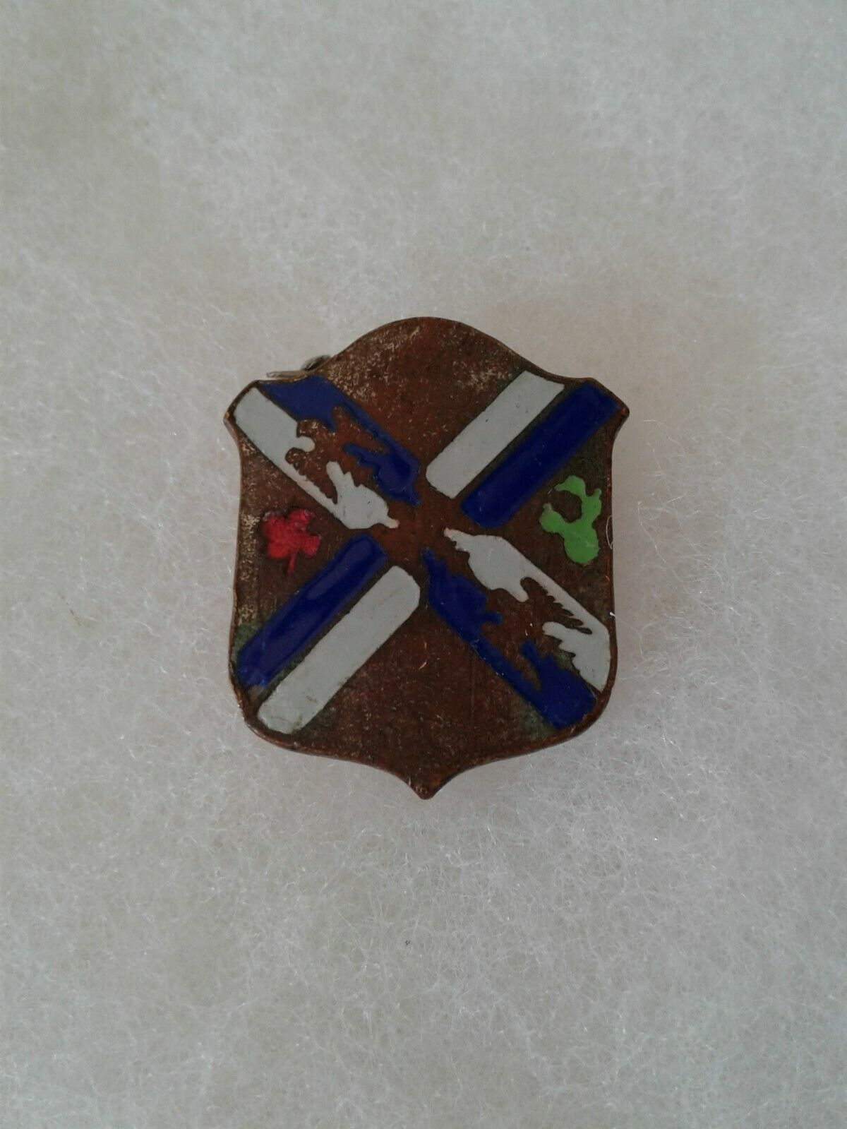 Authentic WWII US Army 115th Infantry Regiment Unit DI DUI Crest ...