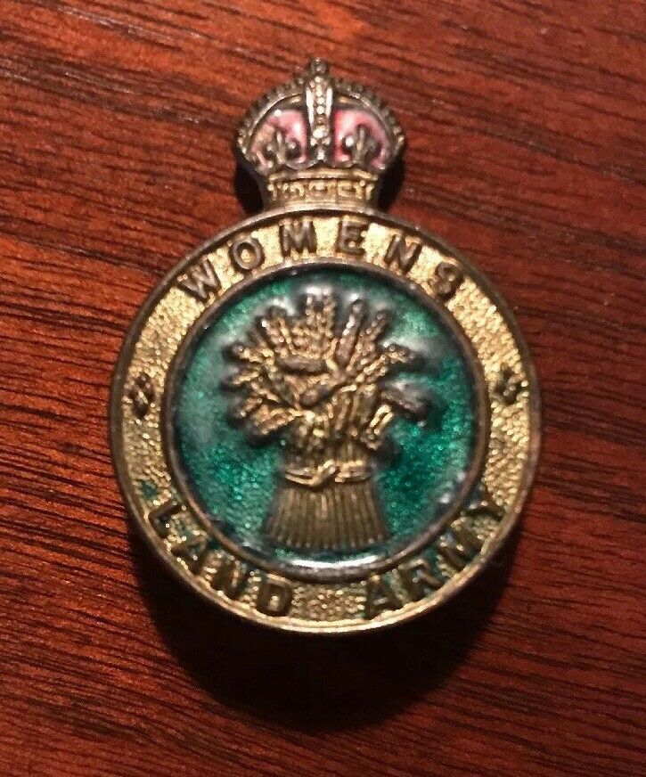World War II Women’s Land Army British Badge, With Attachment Pin ...