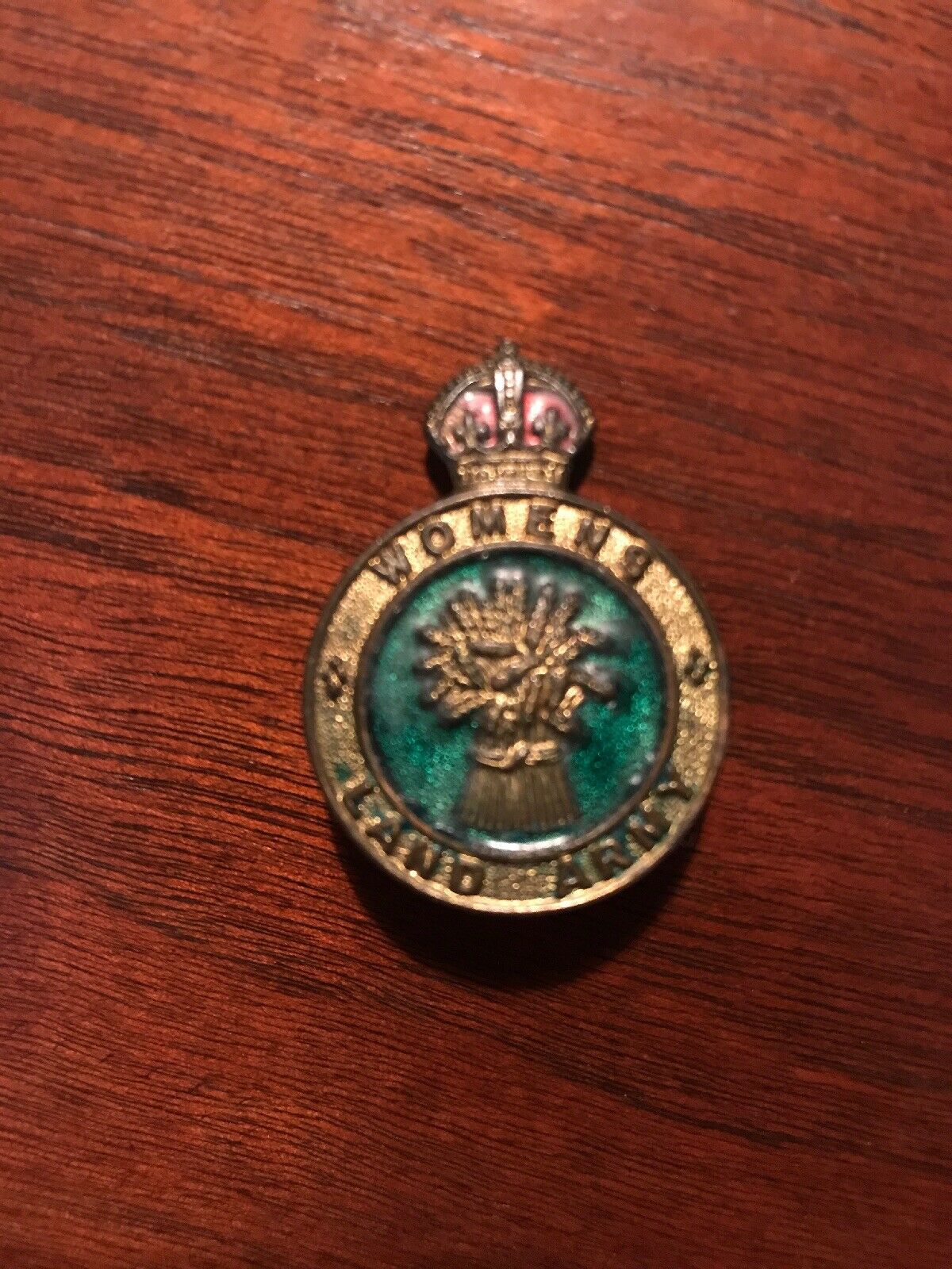 World War II Women’s Land Army British Badge, With Attachment Pin ...