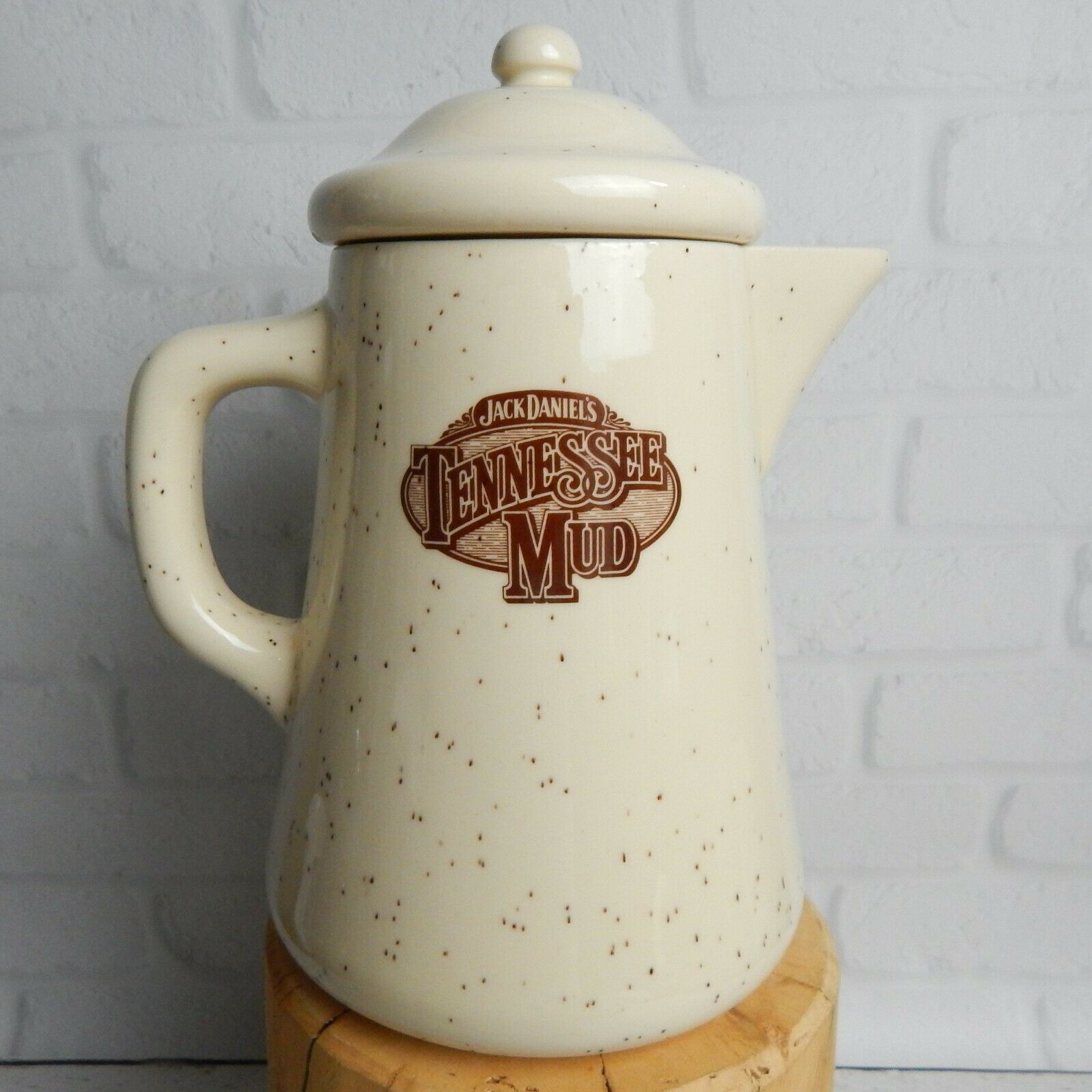 5 PC Set Jack Daniels Tennessee Mud Stoneware Coffee Pot And 4 Coffee ...