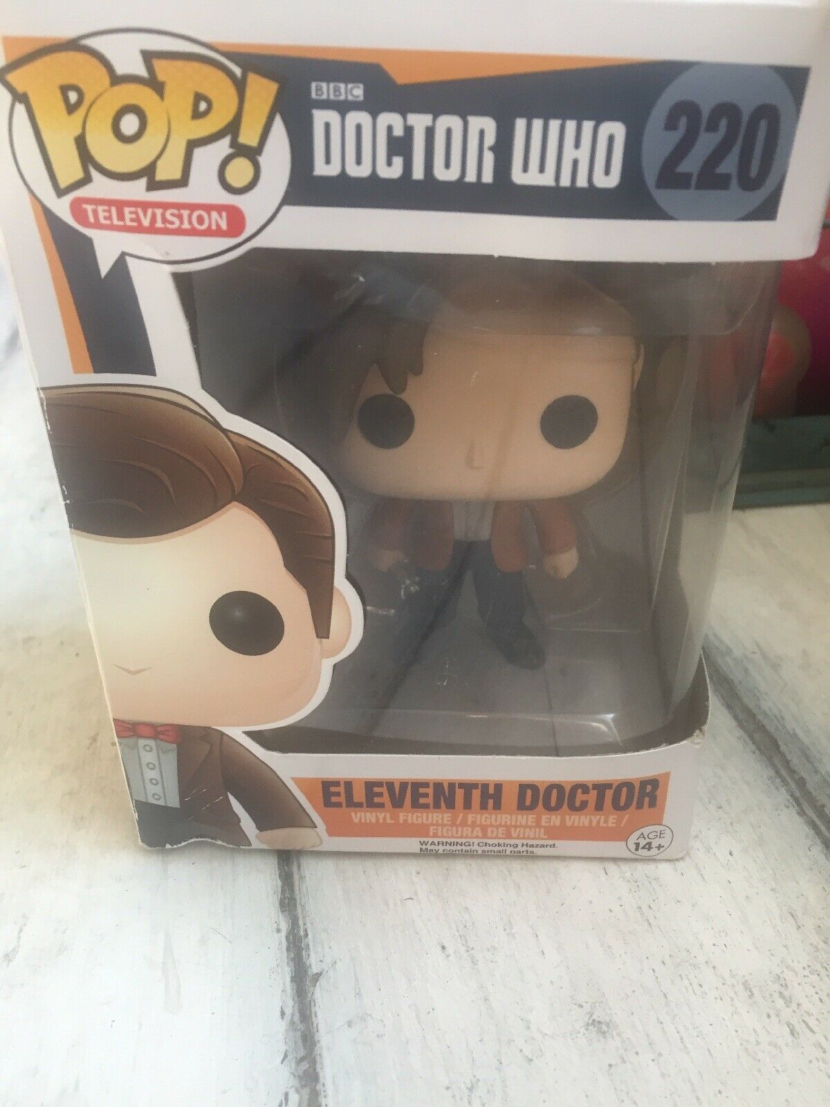 Funko POP Doctor Who Eleventh Doctor 220. BBC Vinyl Figure Eleventh ...