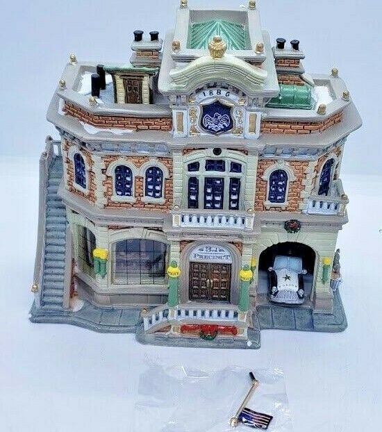 Lemax 3RD PRECINCT POLICE STATION Christmas Village House Shopko ...