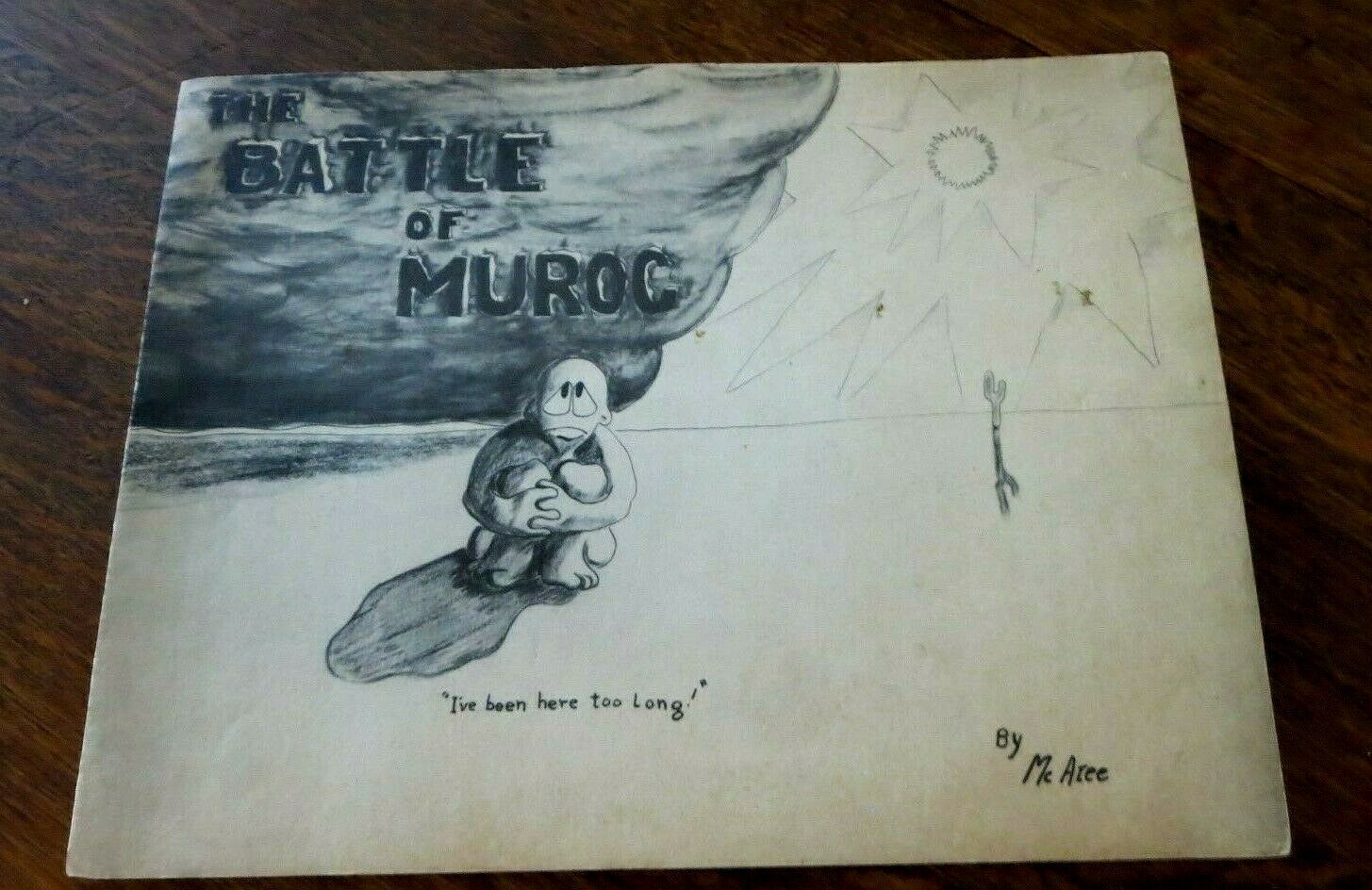 Vintage 1945 THE BATTLE OF MUROC By Mv Atee Book - Edwards Air Force ...