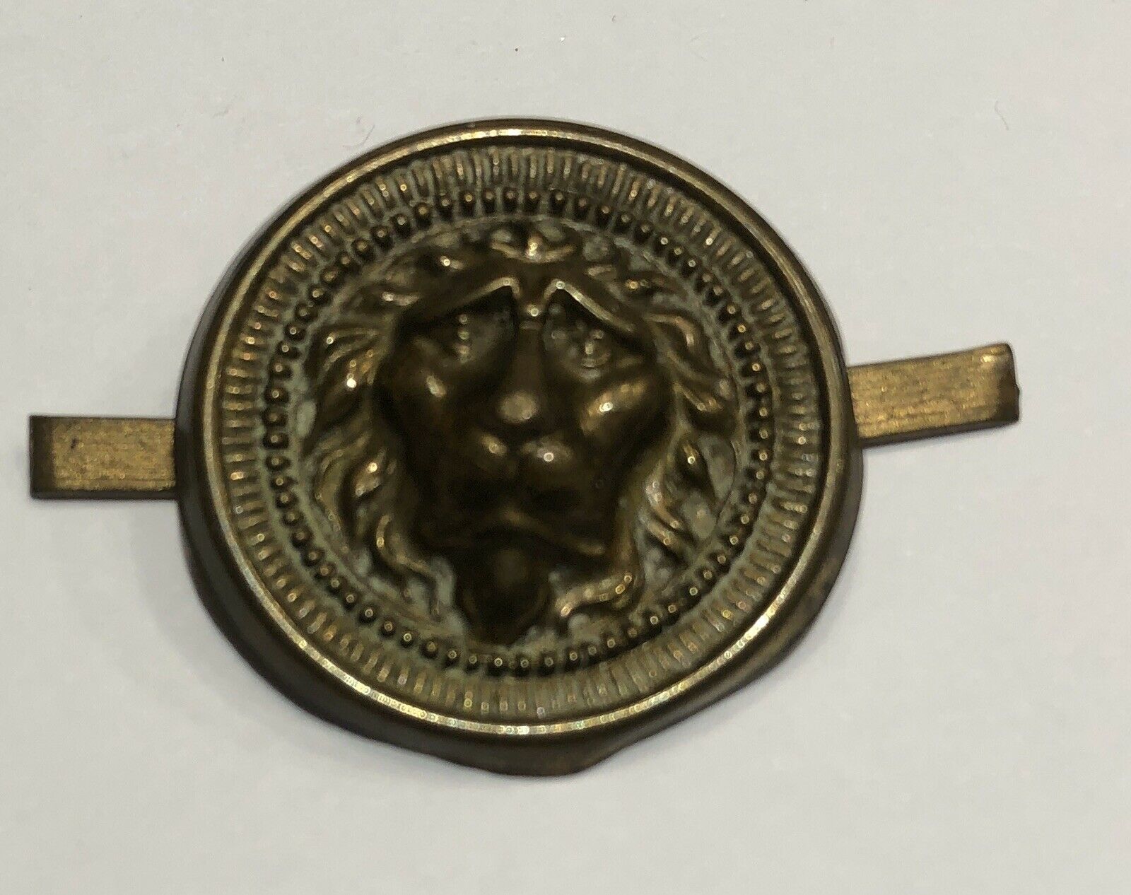 WW2 Italian Army MUSSOLINI HAT BADGE INSIGNIA LION ITALY | #14866848