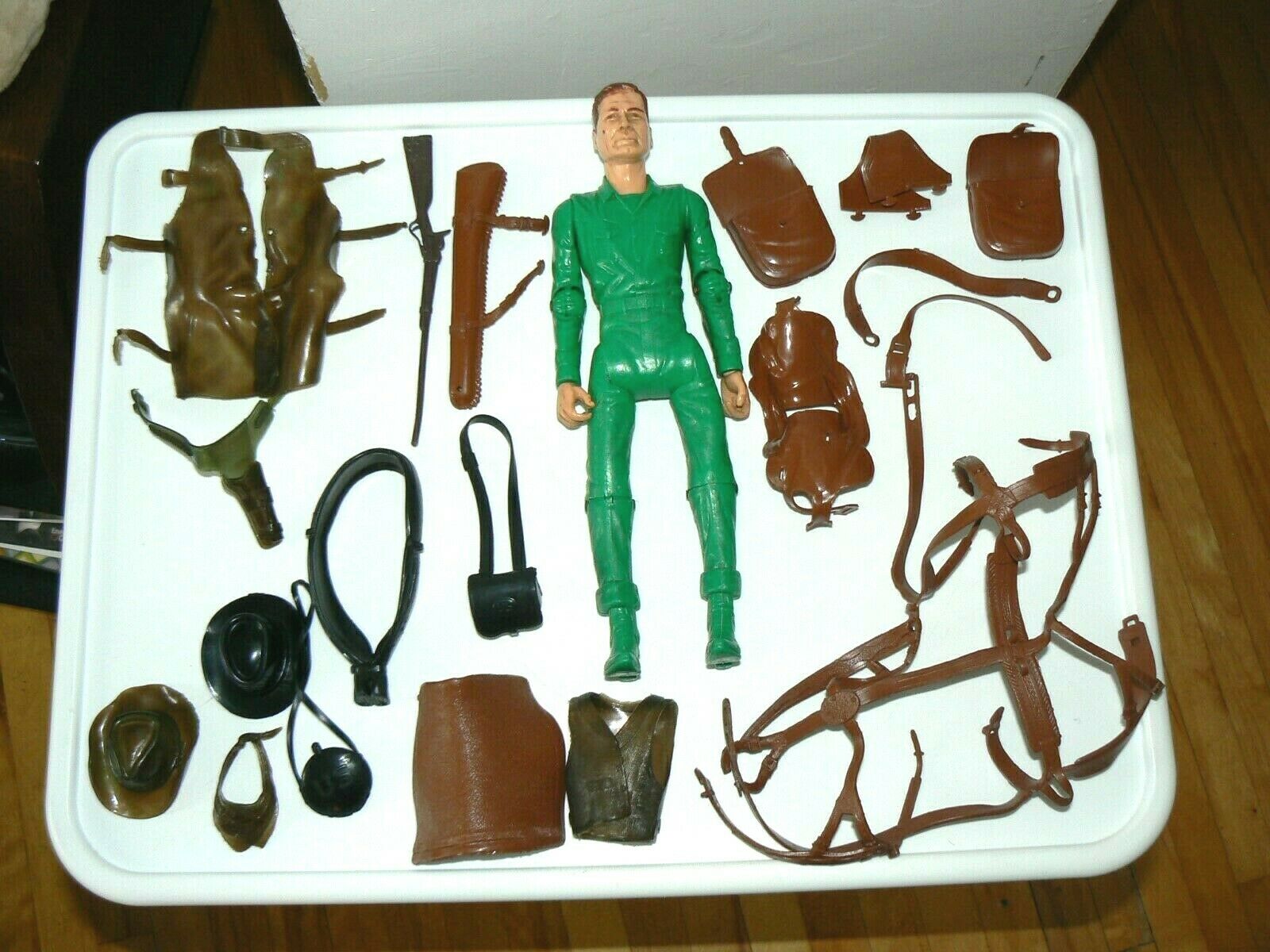 Vintage Marx Johnny West Cowboy Action Figure And Accessories. | #14693784
