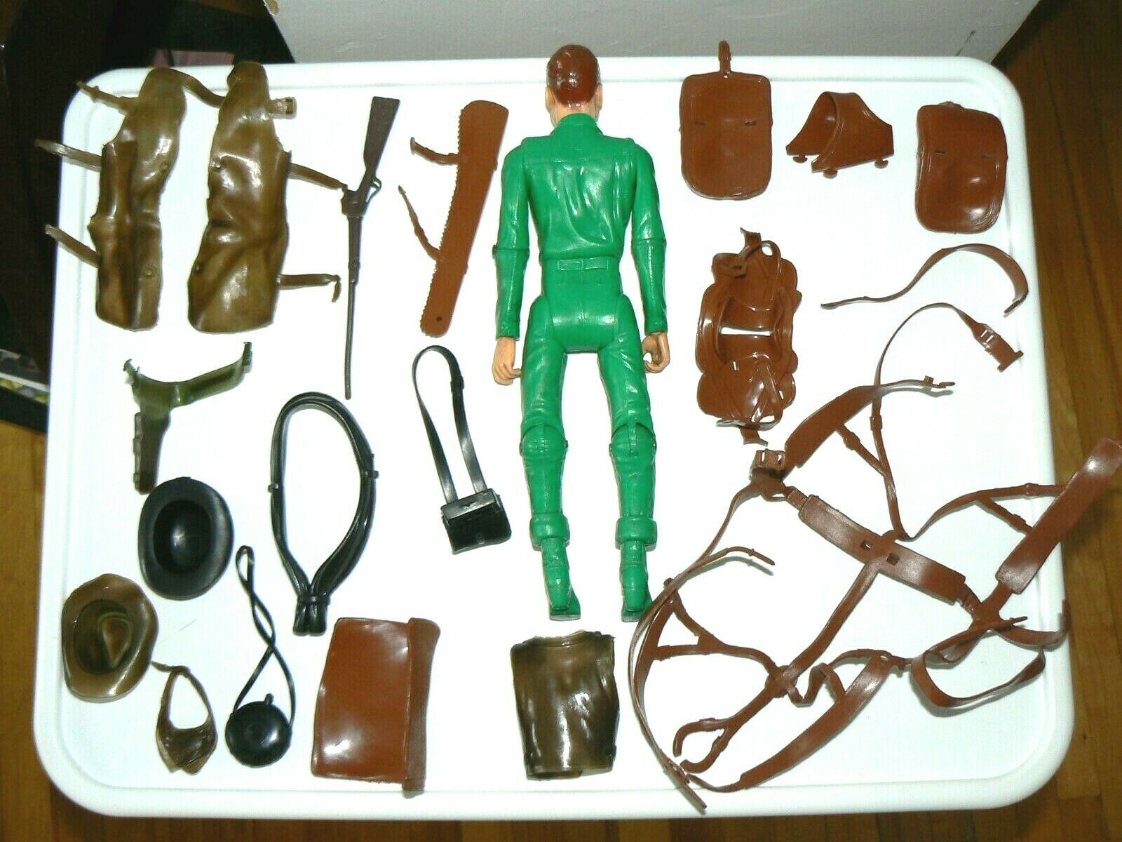 Vintage Marx Johnny West Cowboy Action Figure And Accessories. | #14693784