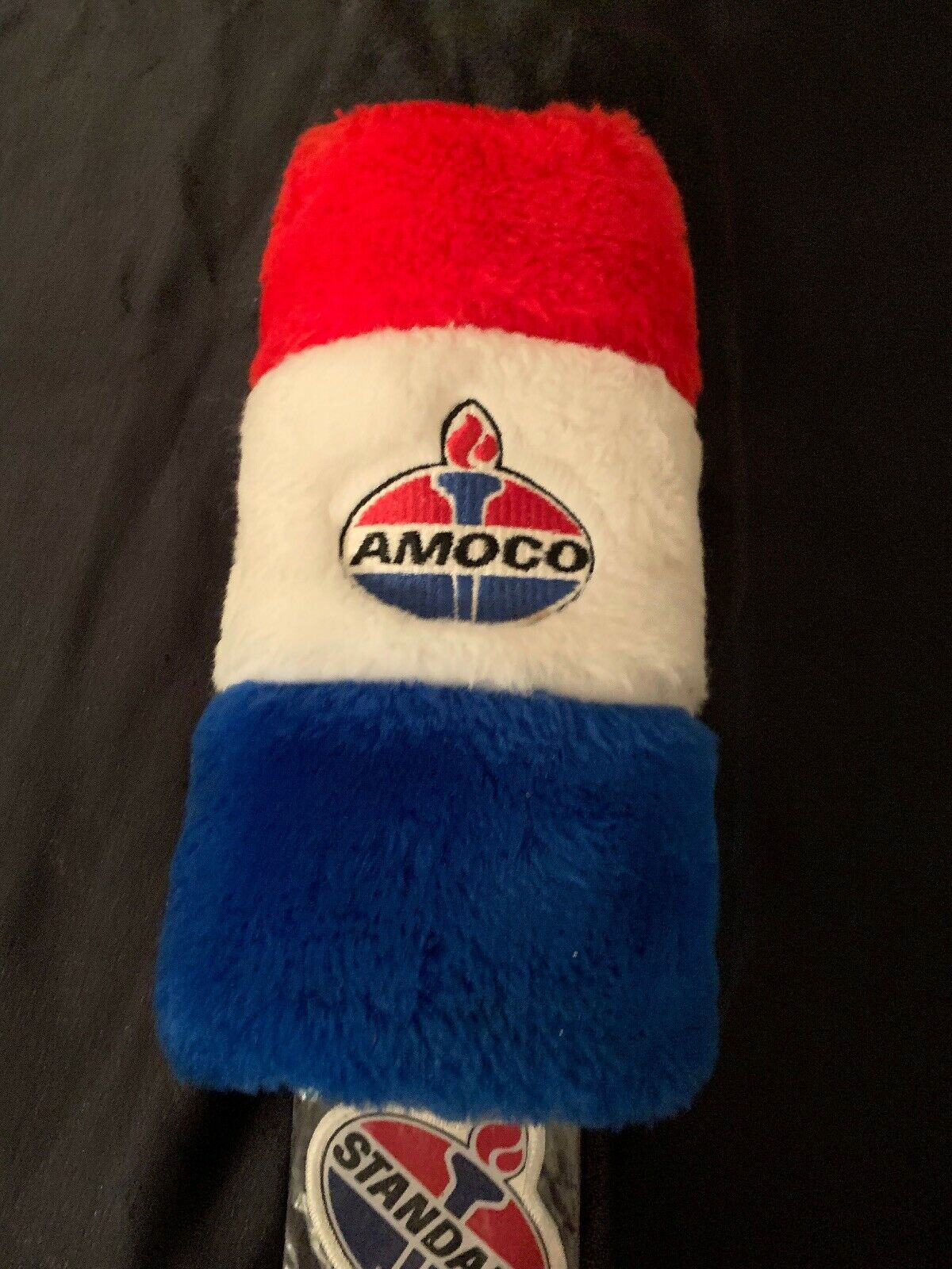 Vintage Amaco Gasoline Golf Header Cover And Standard Oil Patch | #14729908