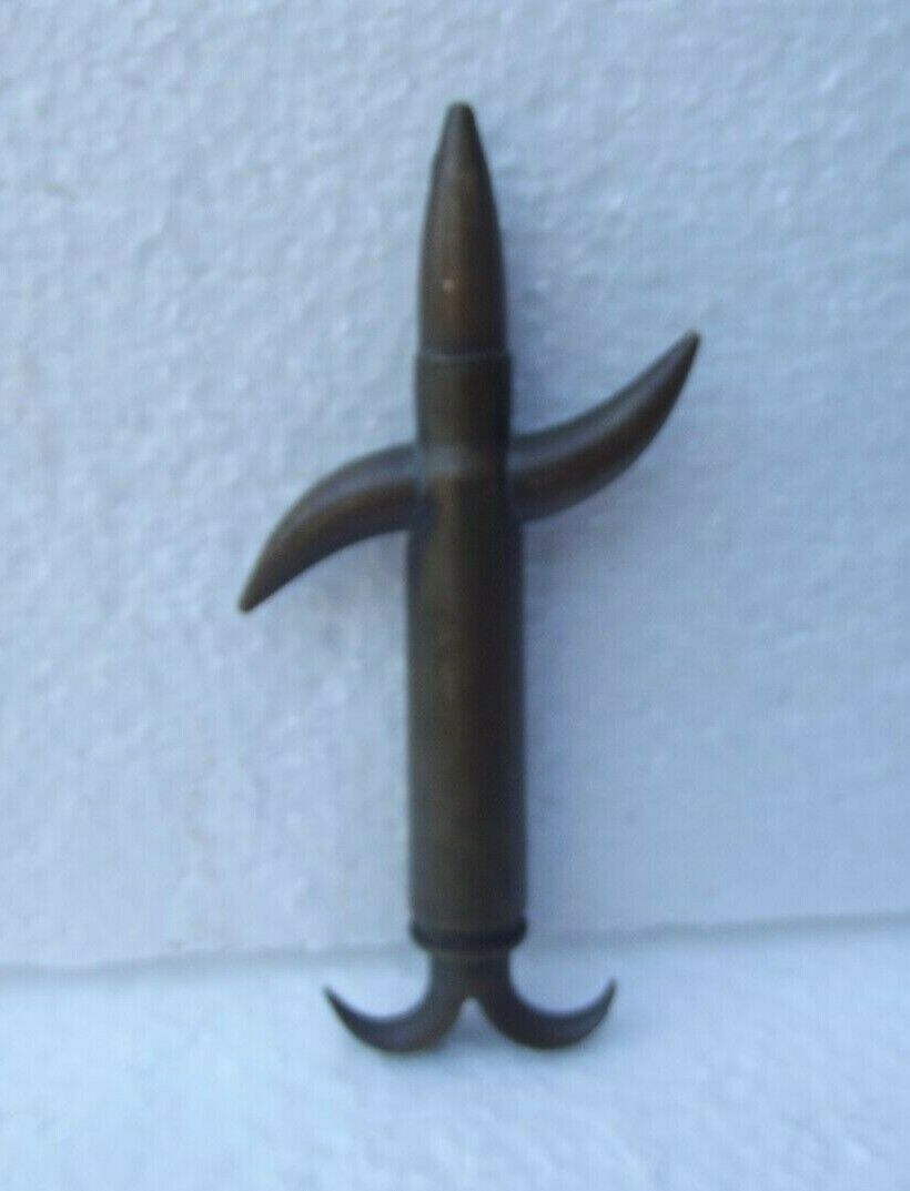 WWI WW1 Trench Art Shell Looks Like A FIGURINE | #14853203 WWI WW1 Trench Art Shell Looks Like A FIGURINE | #14853203