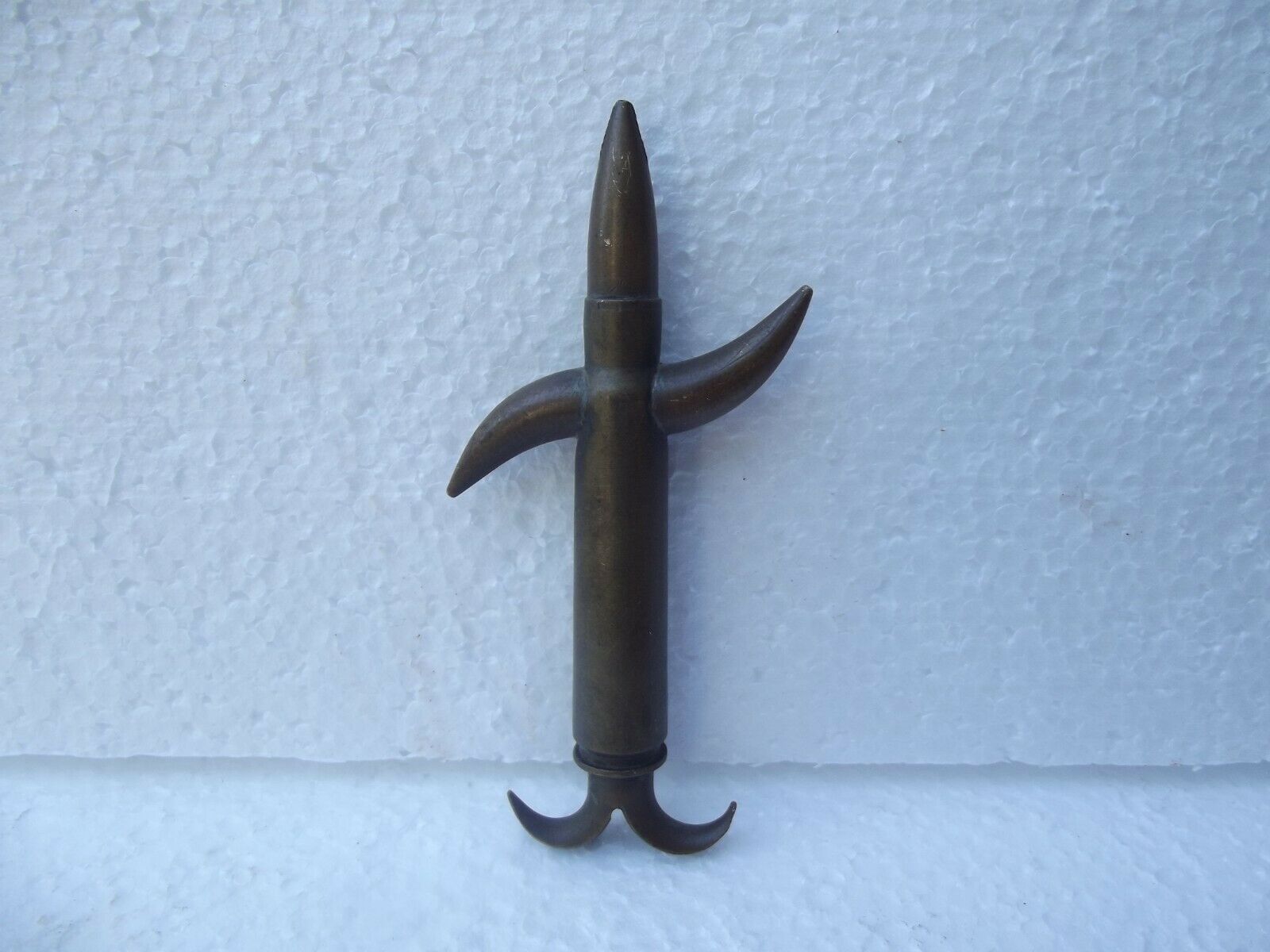 WWI WW1 Trench Art Shell Looks Like A FIGURINE | #14853203 WWI WW1 Trench Art Shell Looks Like A FIGURINE | #14853203