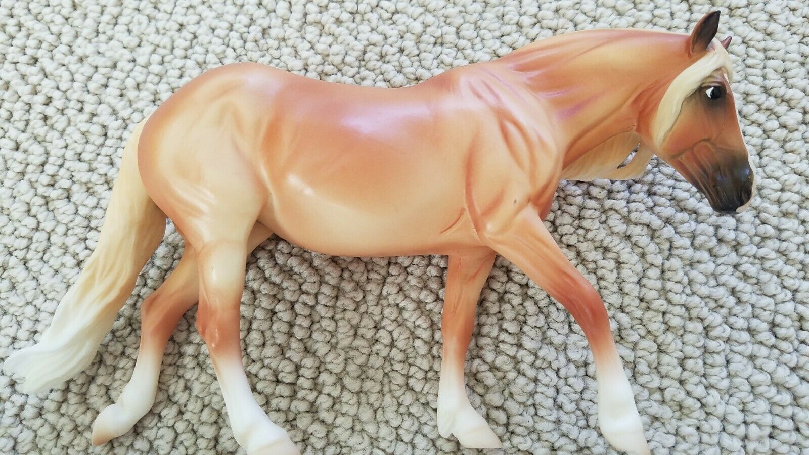 Retired Classic Breyer Horse Chestnut Haflinger Mare And Bay Dartmoor ...