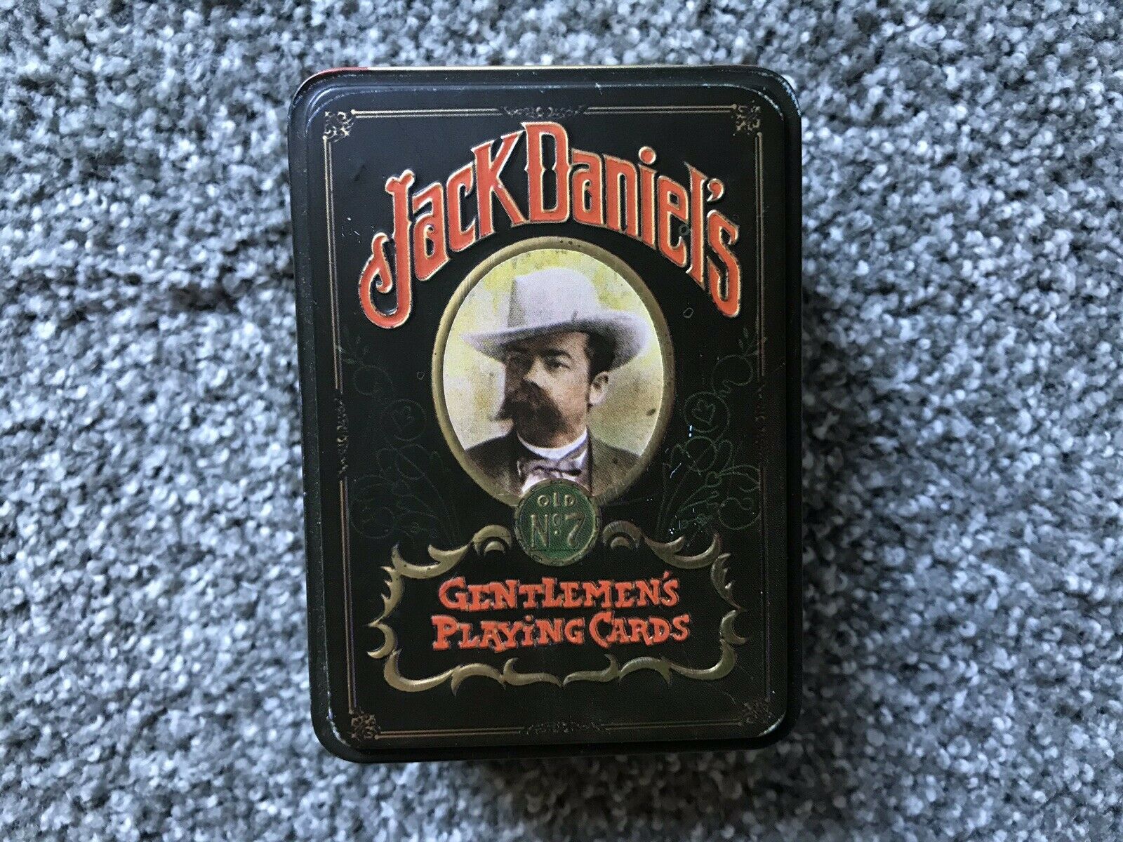 Jack Daniels Gentlemen’s Playing Cards In Collectors Tin. | #14852420