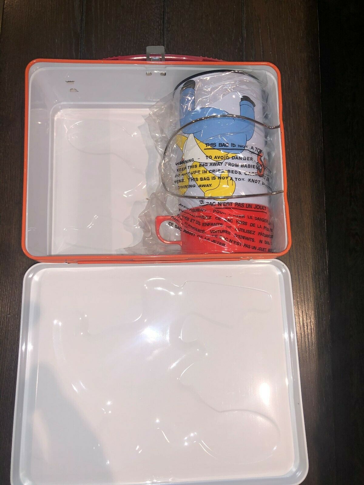 The Simpsons Homer Simpson Metal Lunch Box With Thermos (Neca) | #14829361