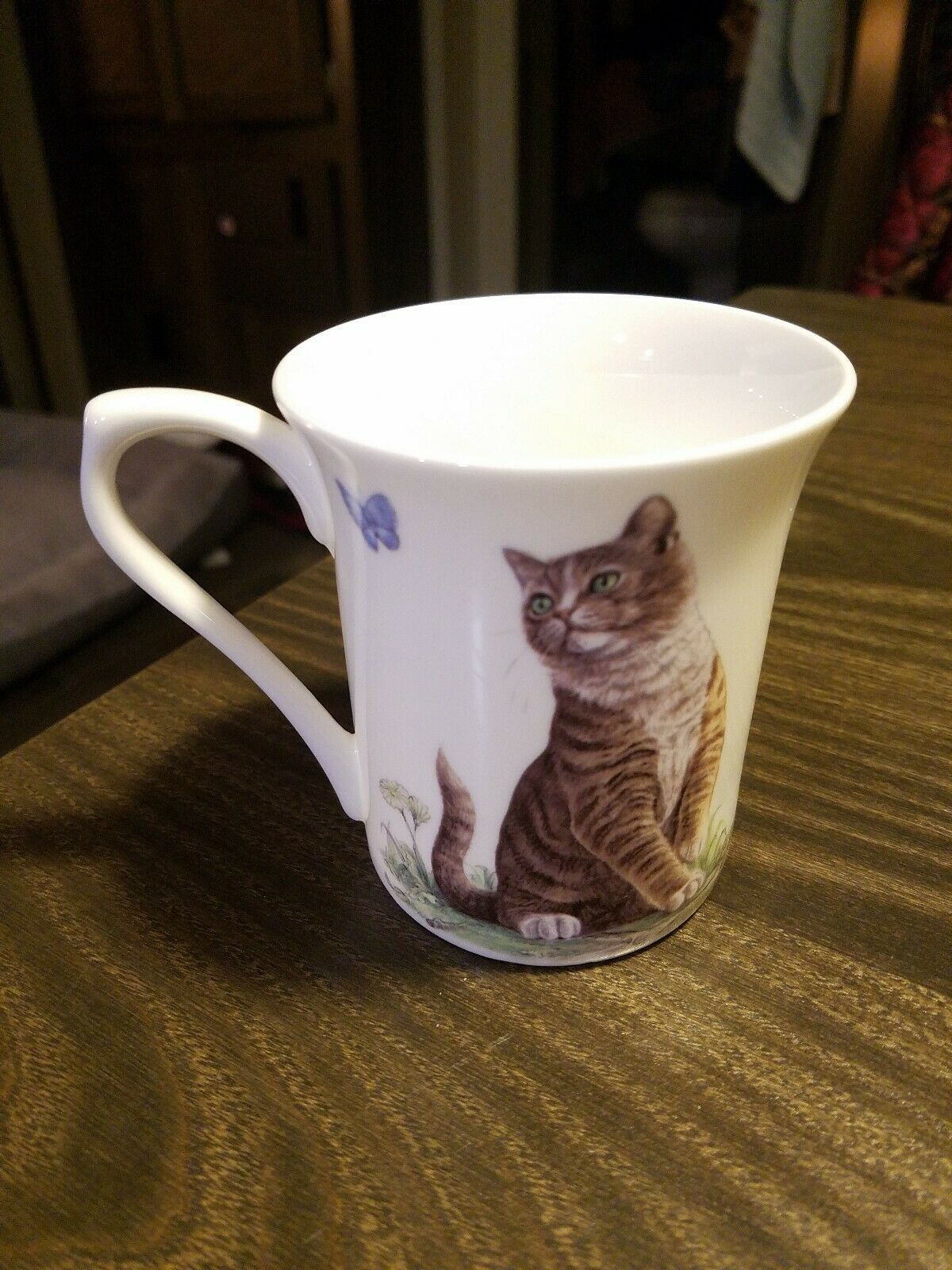 Queens Kitchen Up To Mischief Ginger Cats Coffee Mug Cup Bone China ...