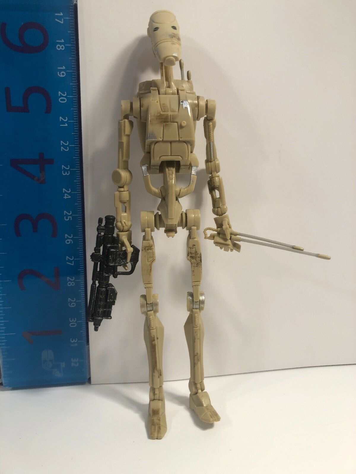 Star Wars Black 6 Inch BATTLE DROID Complete Wave 23 83 Army Troop ...