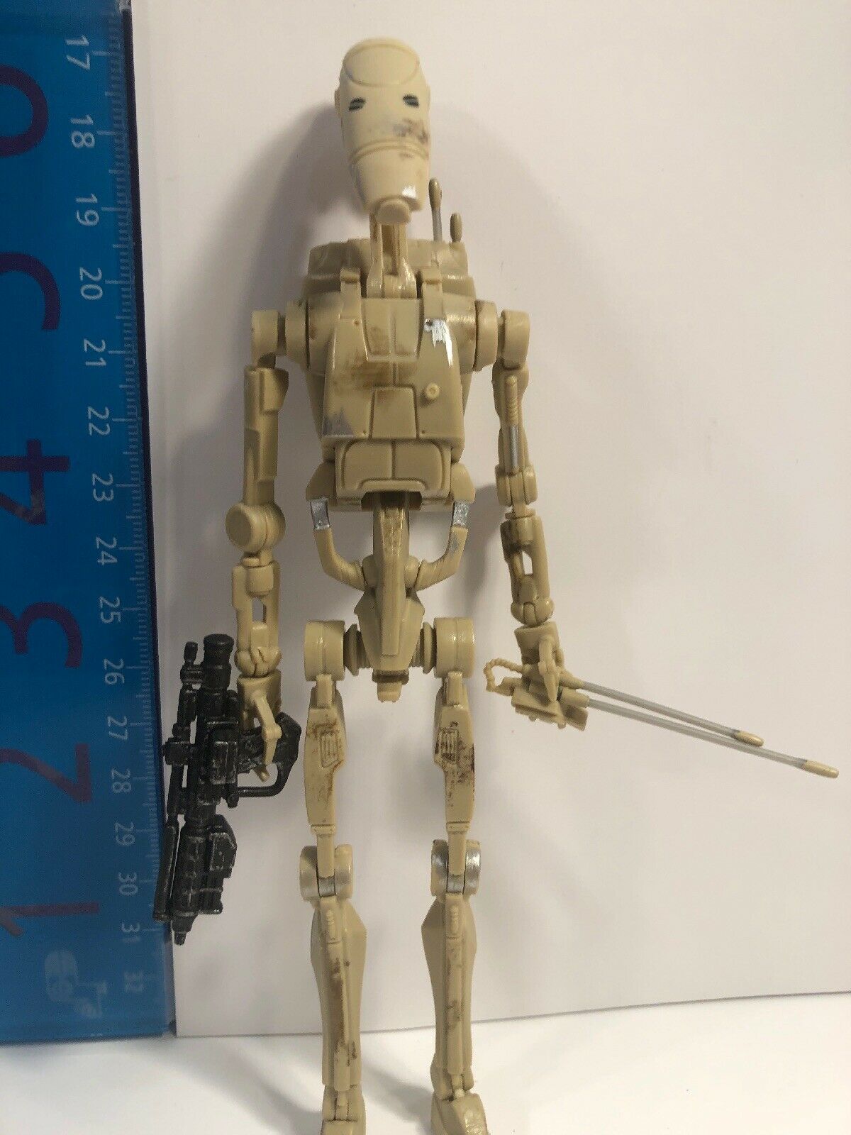 Star Wars Black 6 Inch BATTLE DROID Complete Wave 23 83 Army Troop ...