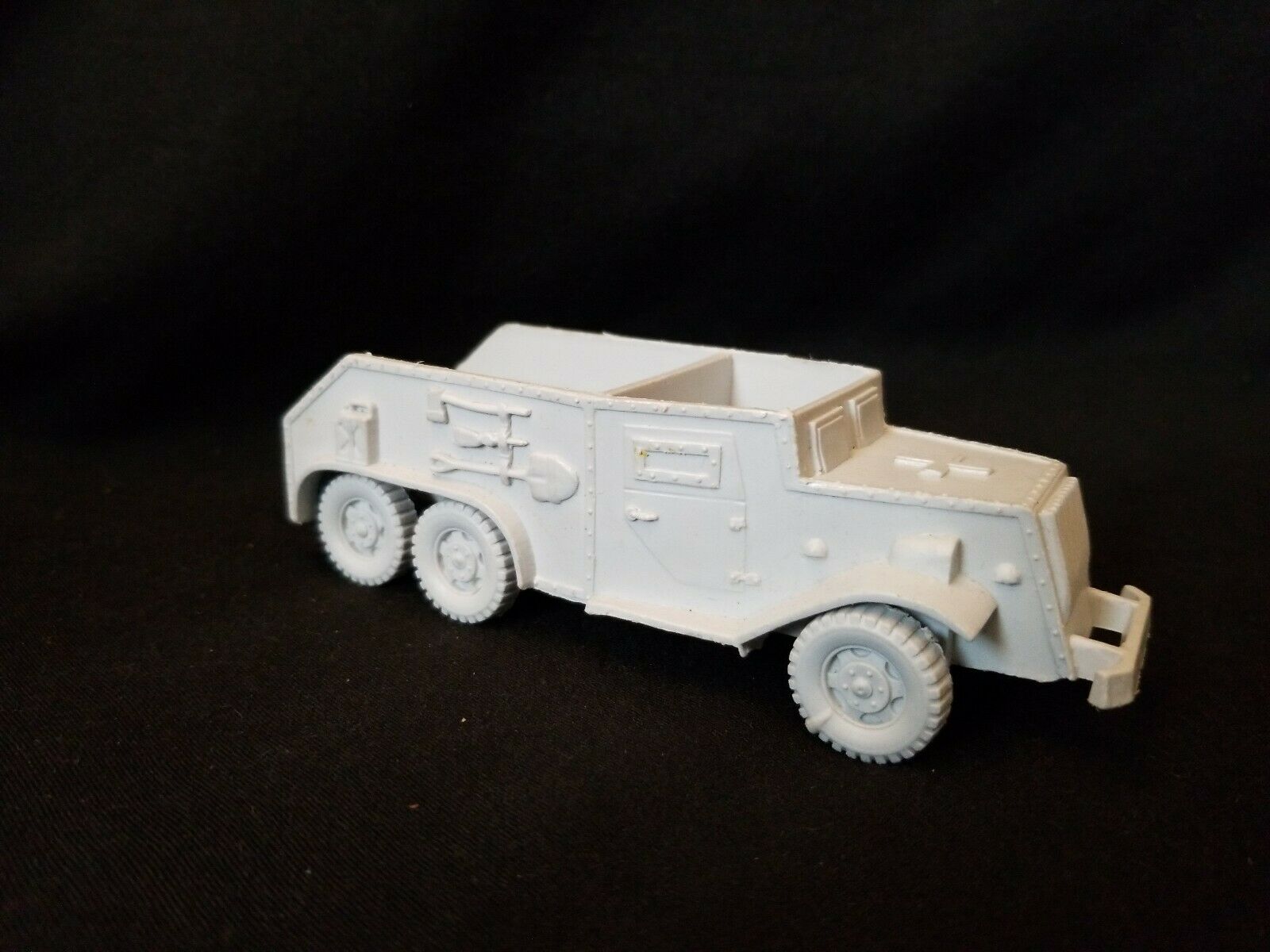 Vintage Marx Desert Fox German Armored Truck Gray Playset Army | #14619916