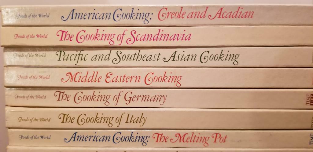TIME LIFE FOODS OF THE WORLD SET OF 25 HARD COVER COOKBOOKS Vintage ...