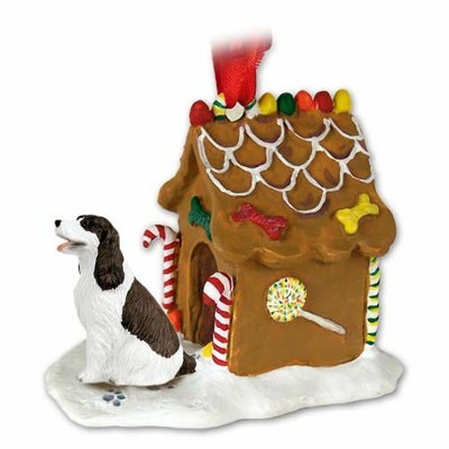 Springer Spaniel Liver Dog Ginger Bread Gingerbread House Christmas ...