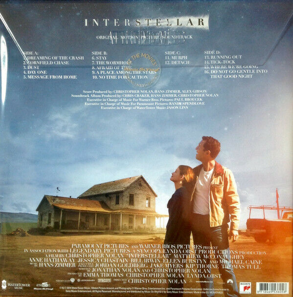 Hans Zimmer - Interstellar (Motion Picture Soundtrack) [VINYL LP ...